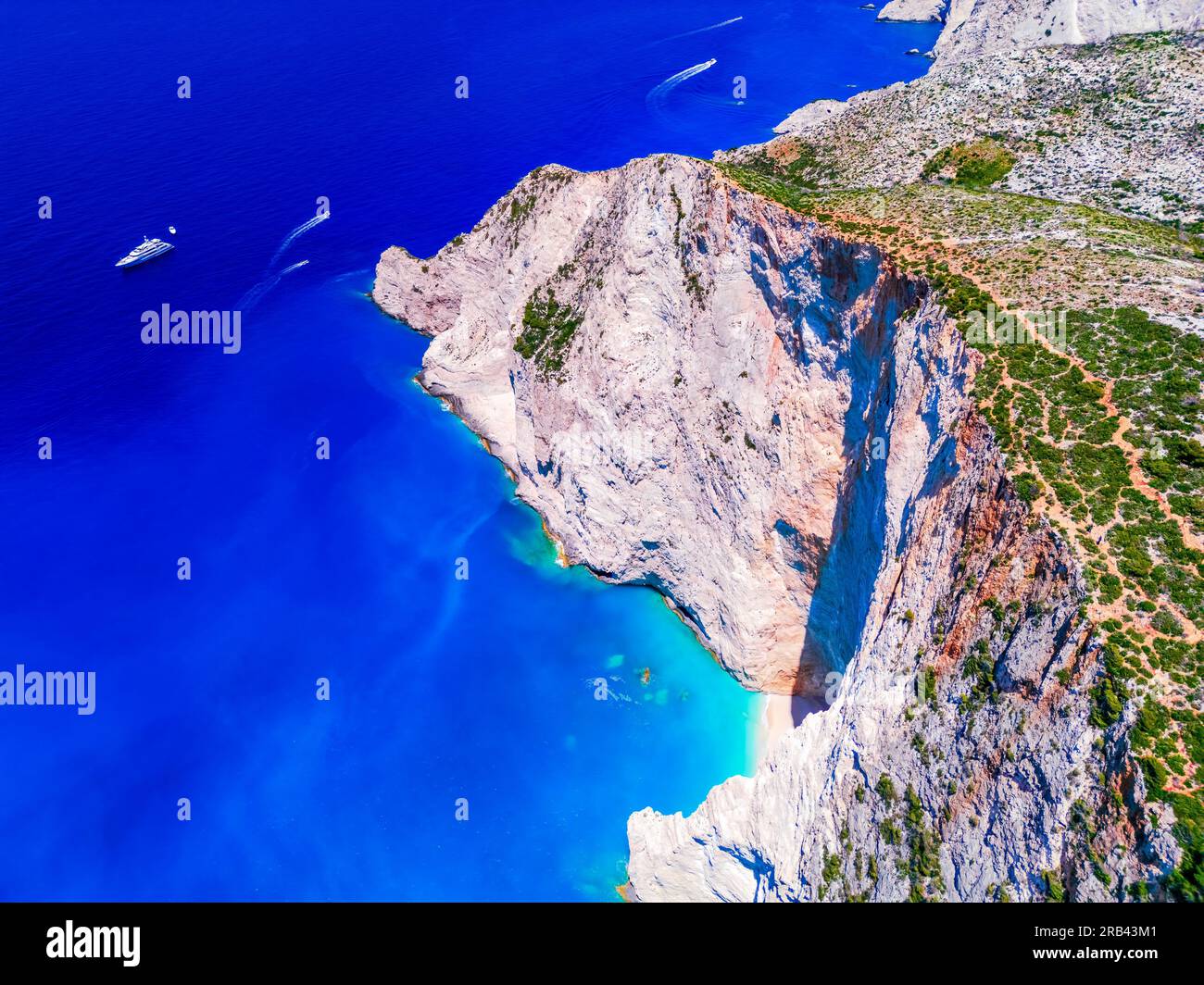 Zakynthos shipwreck beach hi-res stock photography and images - Alamy