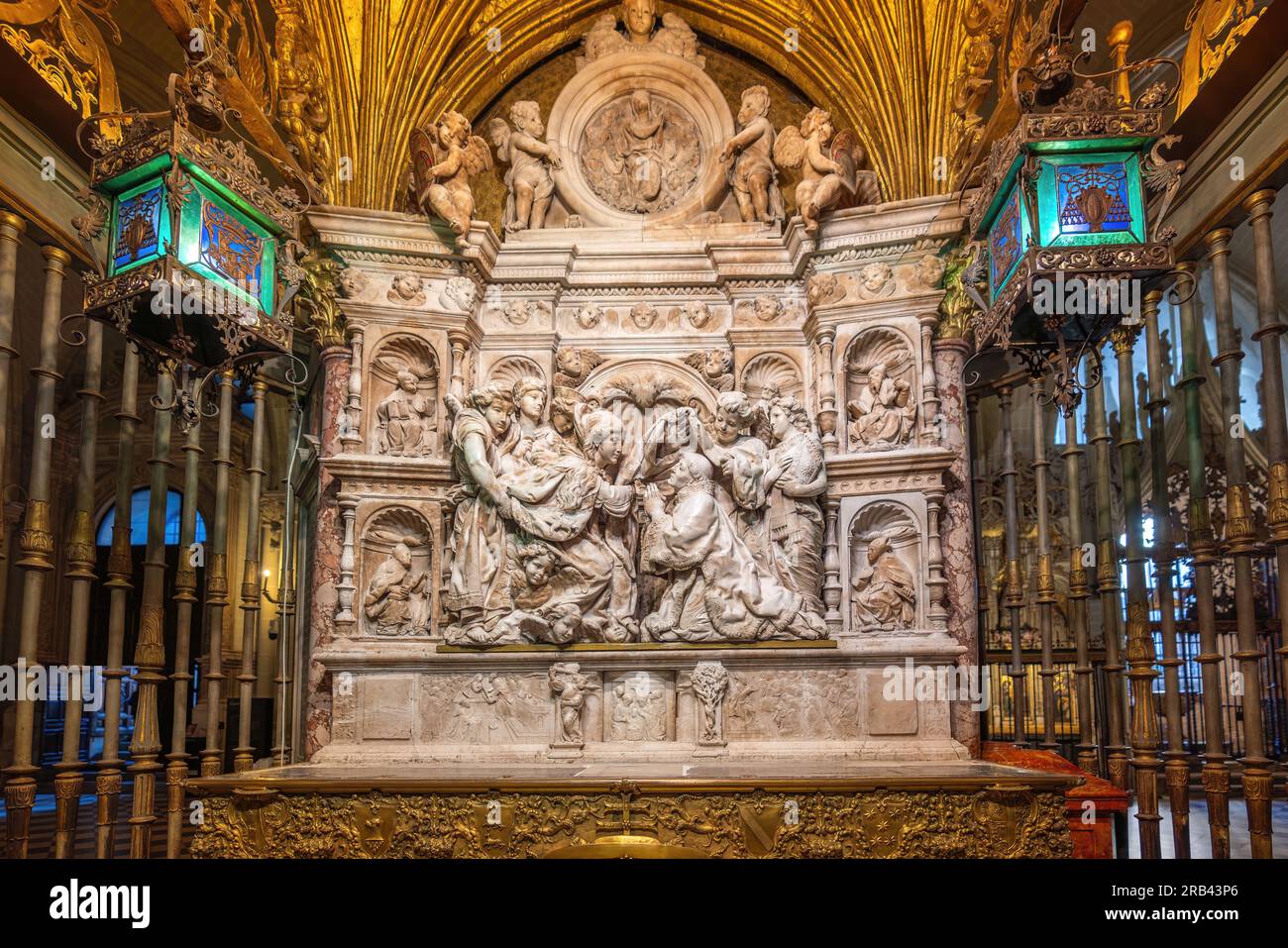 Chapel of the Descension at Toledo Cathedral Interior - Toledo, Spain ...