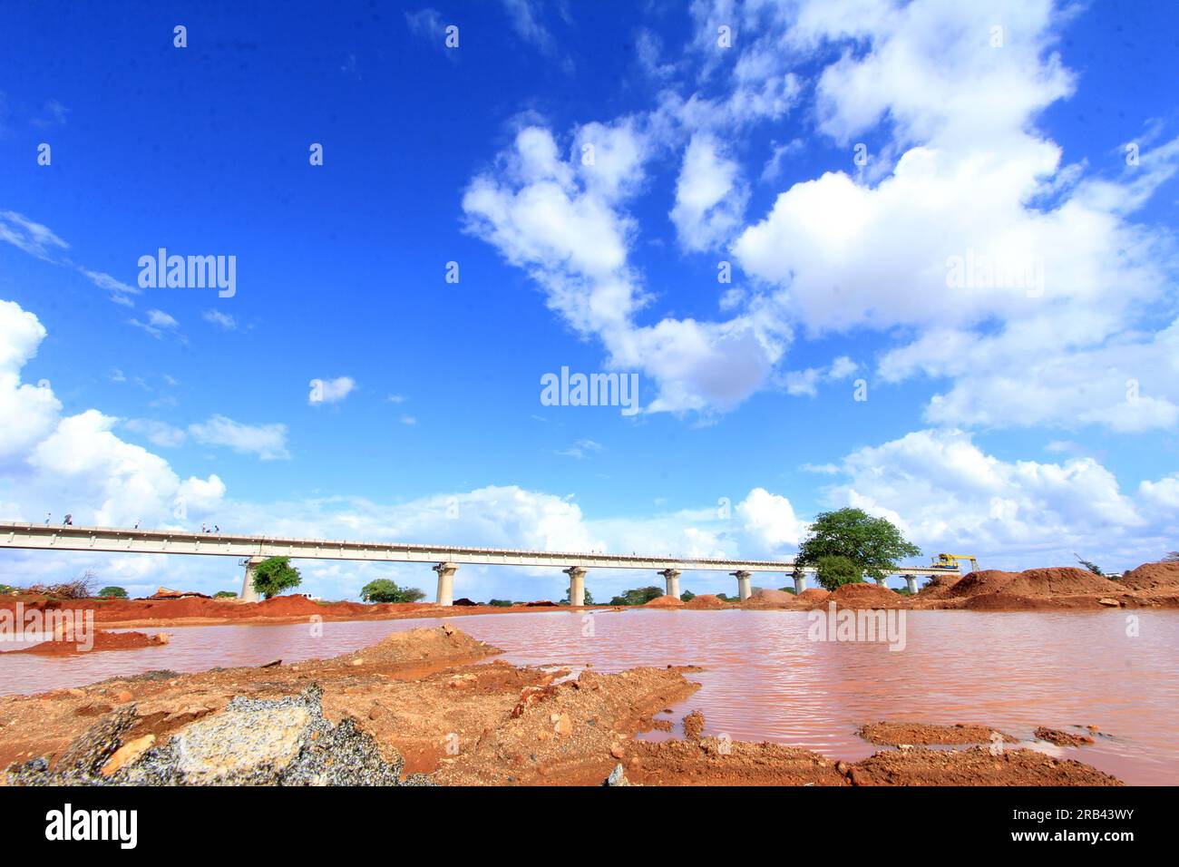 Mombasa Nairobi Standard Railway Gauge Construction SGR Kenya Railways ...