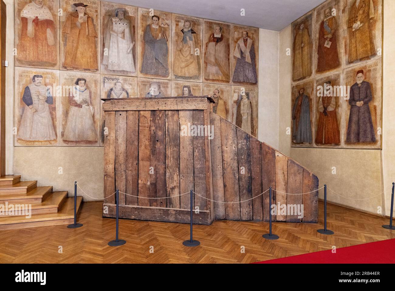 Galileo's Podium used by him to lecture in the early 1600s; built for ...