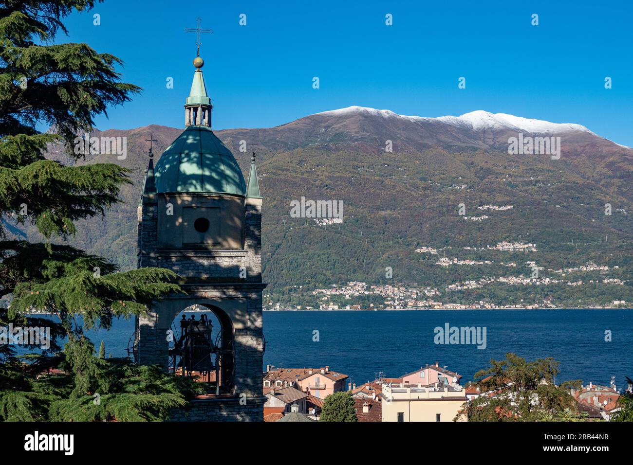 Como lake during autumn near Bellagio, Italy Stock Photo - Alamy