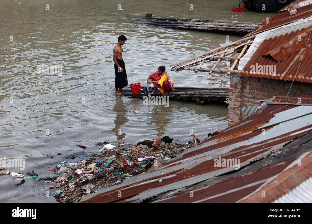 Chittagong, Kotwali, Bangladesh. 7th July, 2023. July 07, 2023 ...