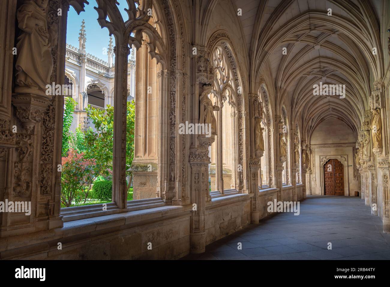 Cloister of franciscan monastery hi-res stock photography and images ...