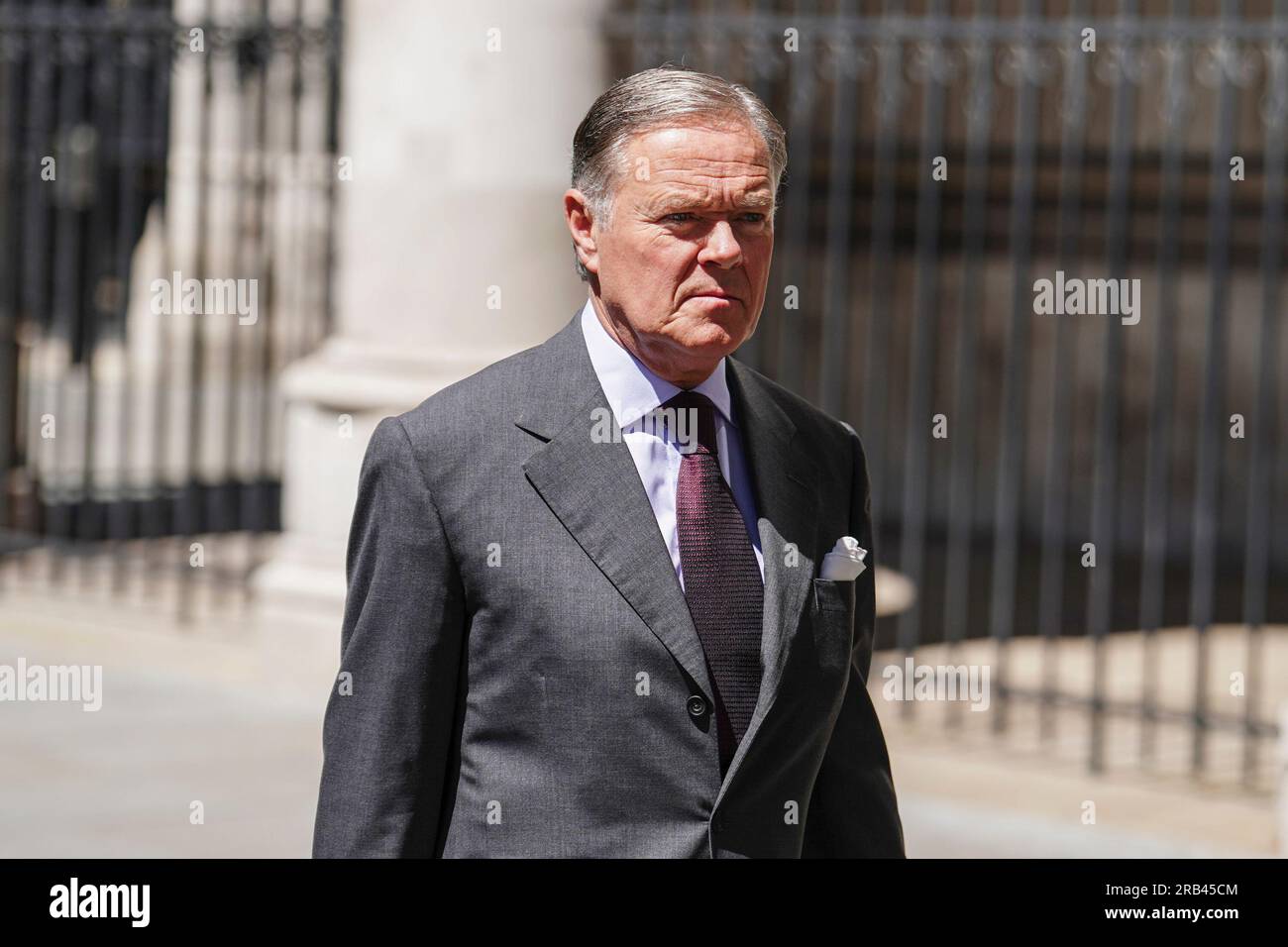 Howard Barclay, the son of the late Sir David Barclay, who shares day ...