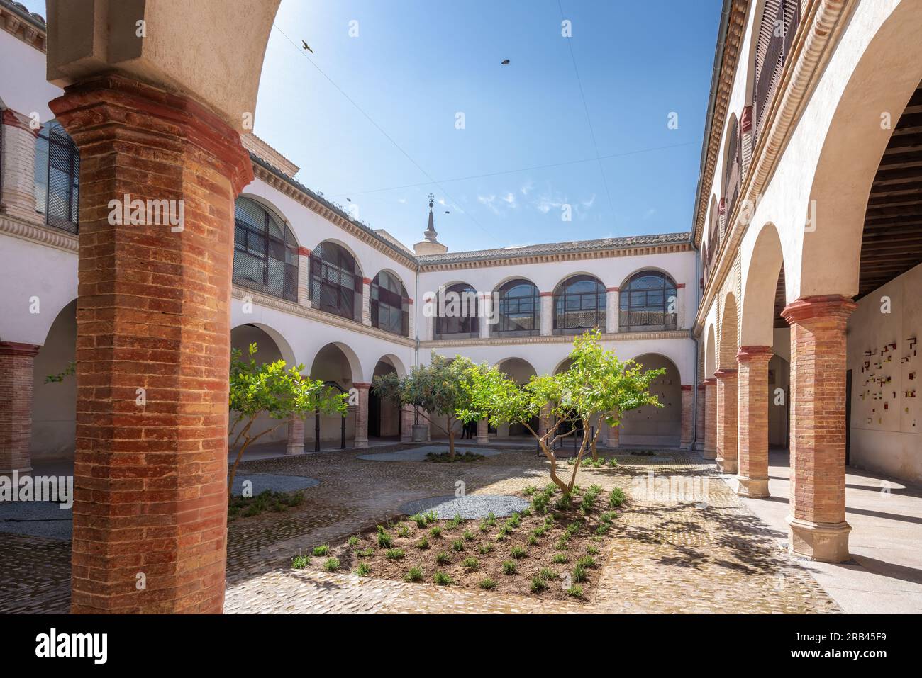 Santa Cruz Museum Courtyard - Toledo, Spain Stock Photo - Alamy