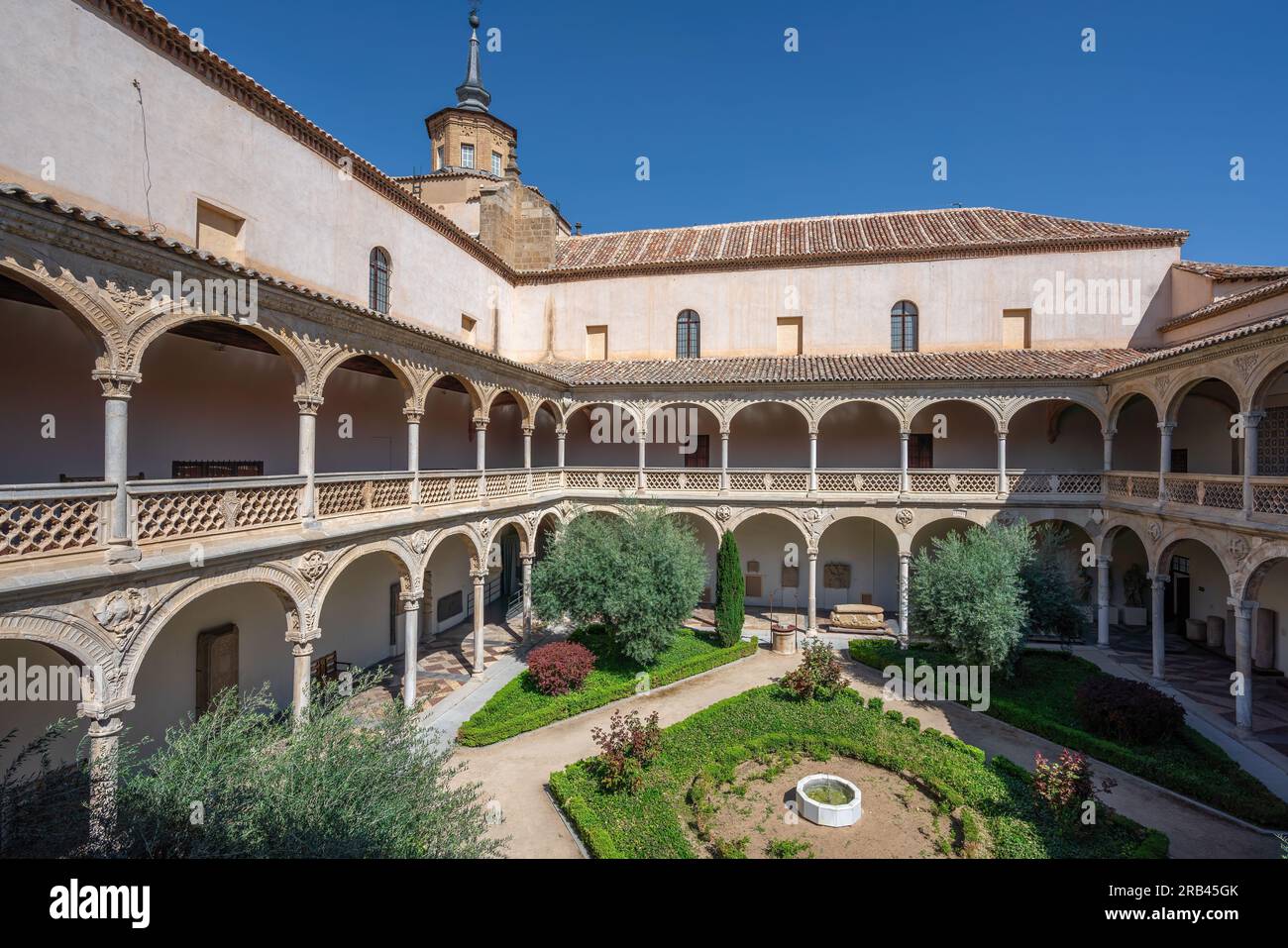 Santa Cruz Museum Courtyard - Toledo, Spain Stock Photo - Alamy