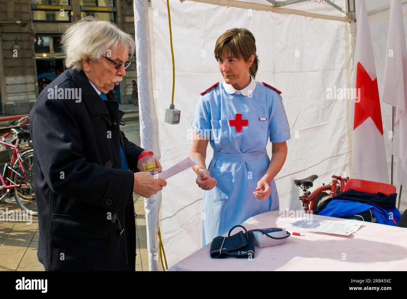 Day of the kidney, the Italian Red Cross, Milan, Italy Stock Photo - Alamy