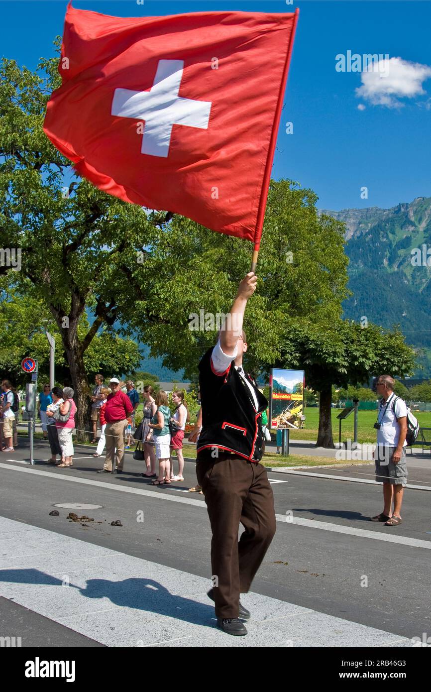 Flag of bern canton hi-res stock photography and images - Alamy