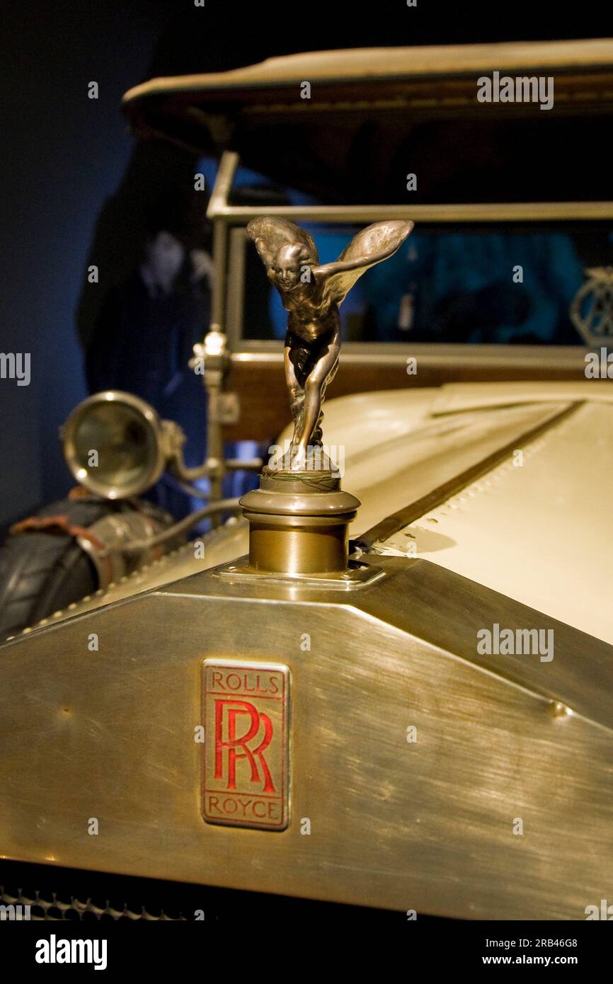 Italy, Piedmont, Turin, Museo dell'automobile, Automobile museum, Rolls ...