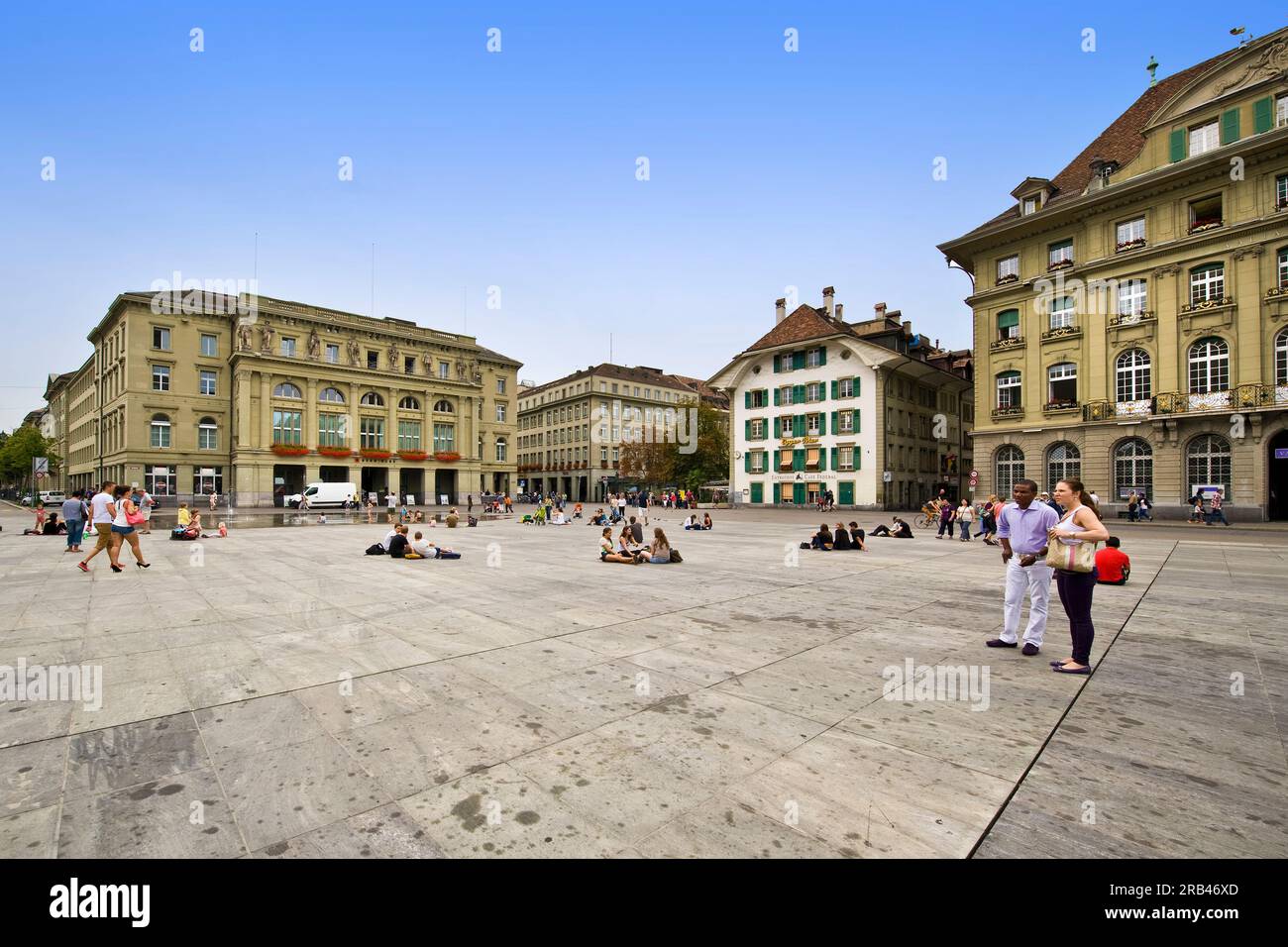 Switzerland, Bern, Federal town square Stock Photo - Alamy
