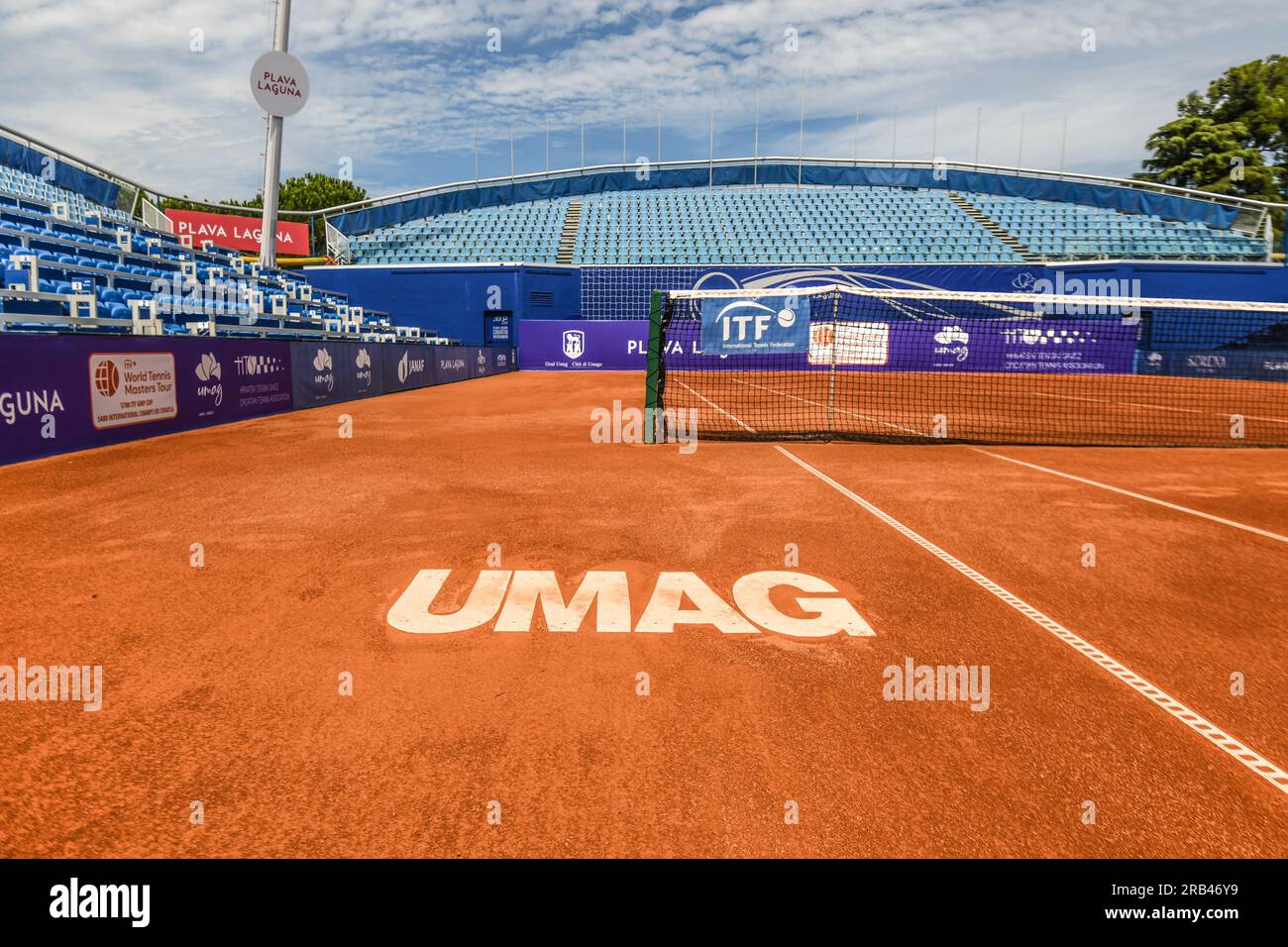 ATP Stadium Goran Ivanisevic. Umag, Croatia Stock Photo - Alamy
