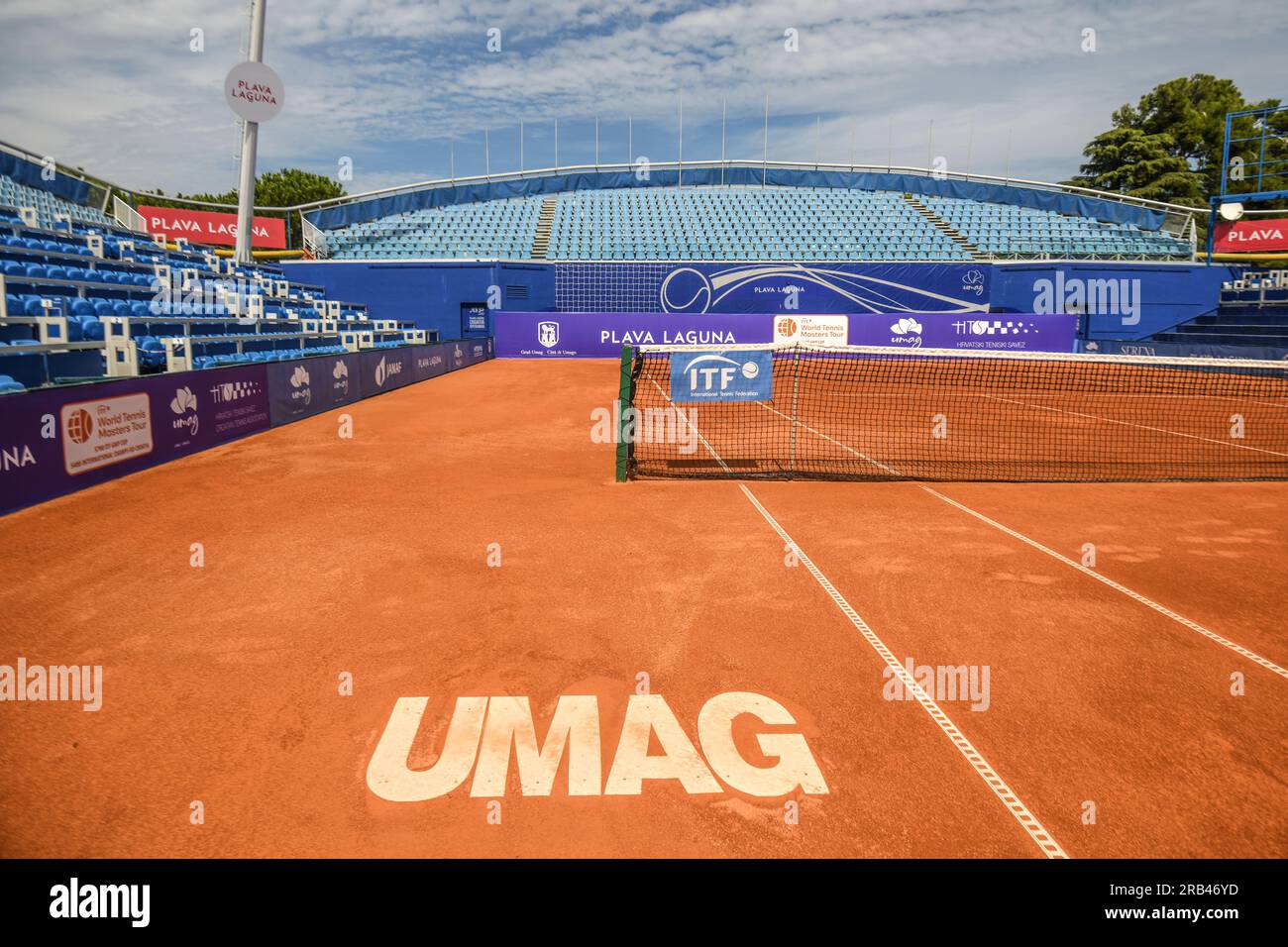 ATP Stadium Goran Ivanisevic. Umag, Croatia Stock Photo - Alamy
