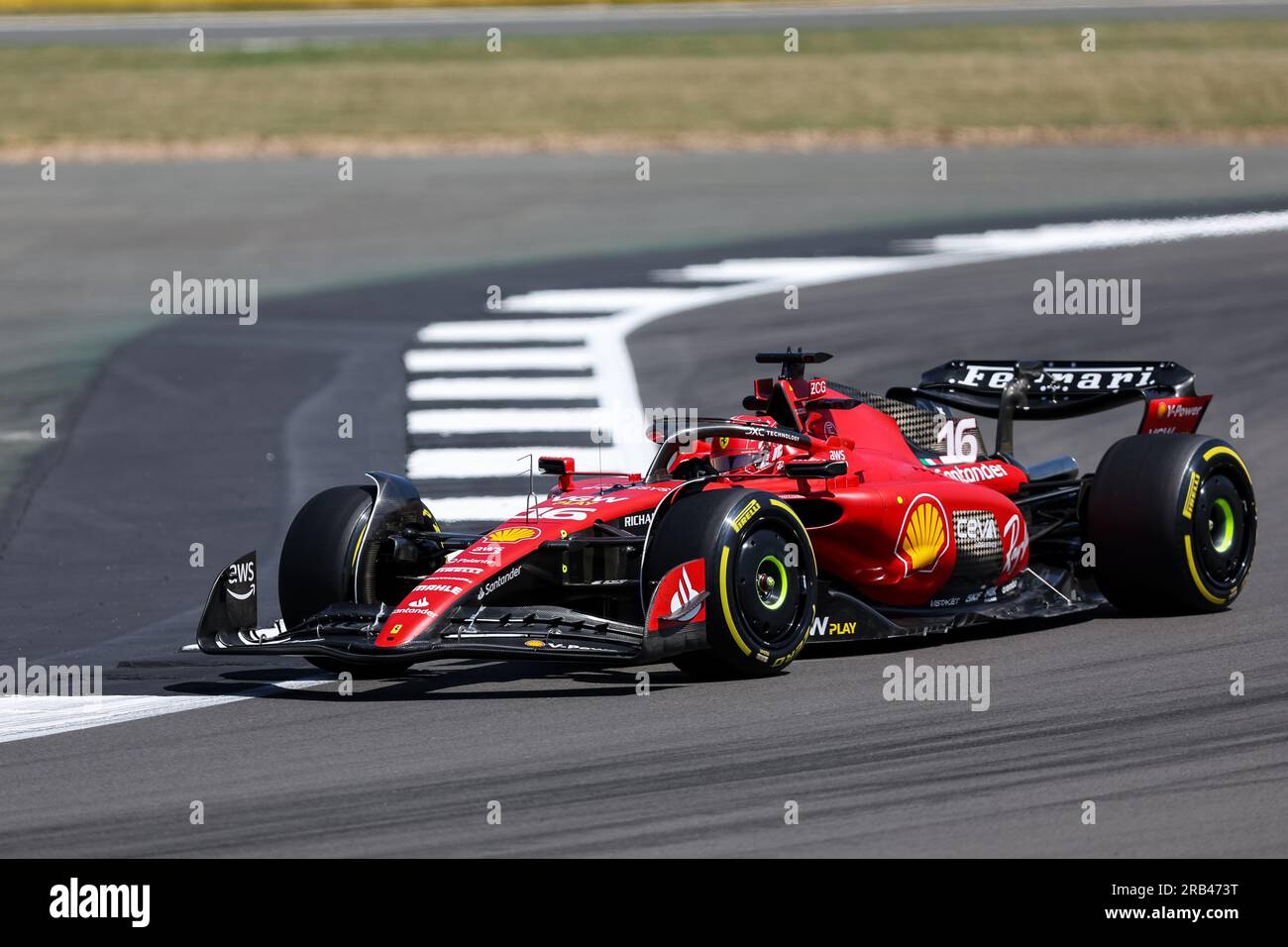 Silverstone, United Kingdom 6 July 2023 Charles Leclerc (MCO) of ...