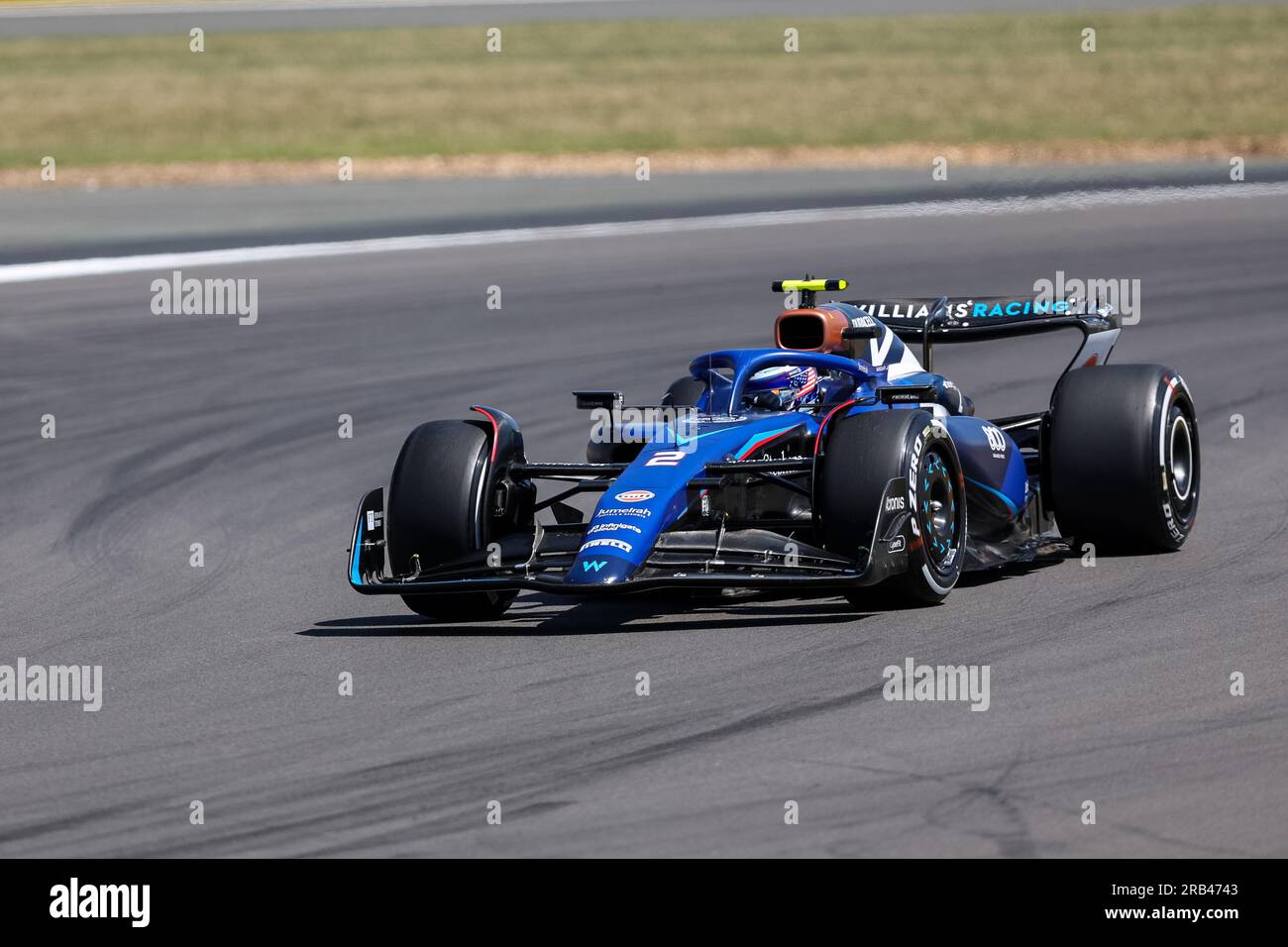 Silverstone, United Kingdom 6 July 2023 Logan Sergeant of the Williams ...