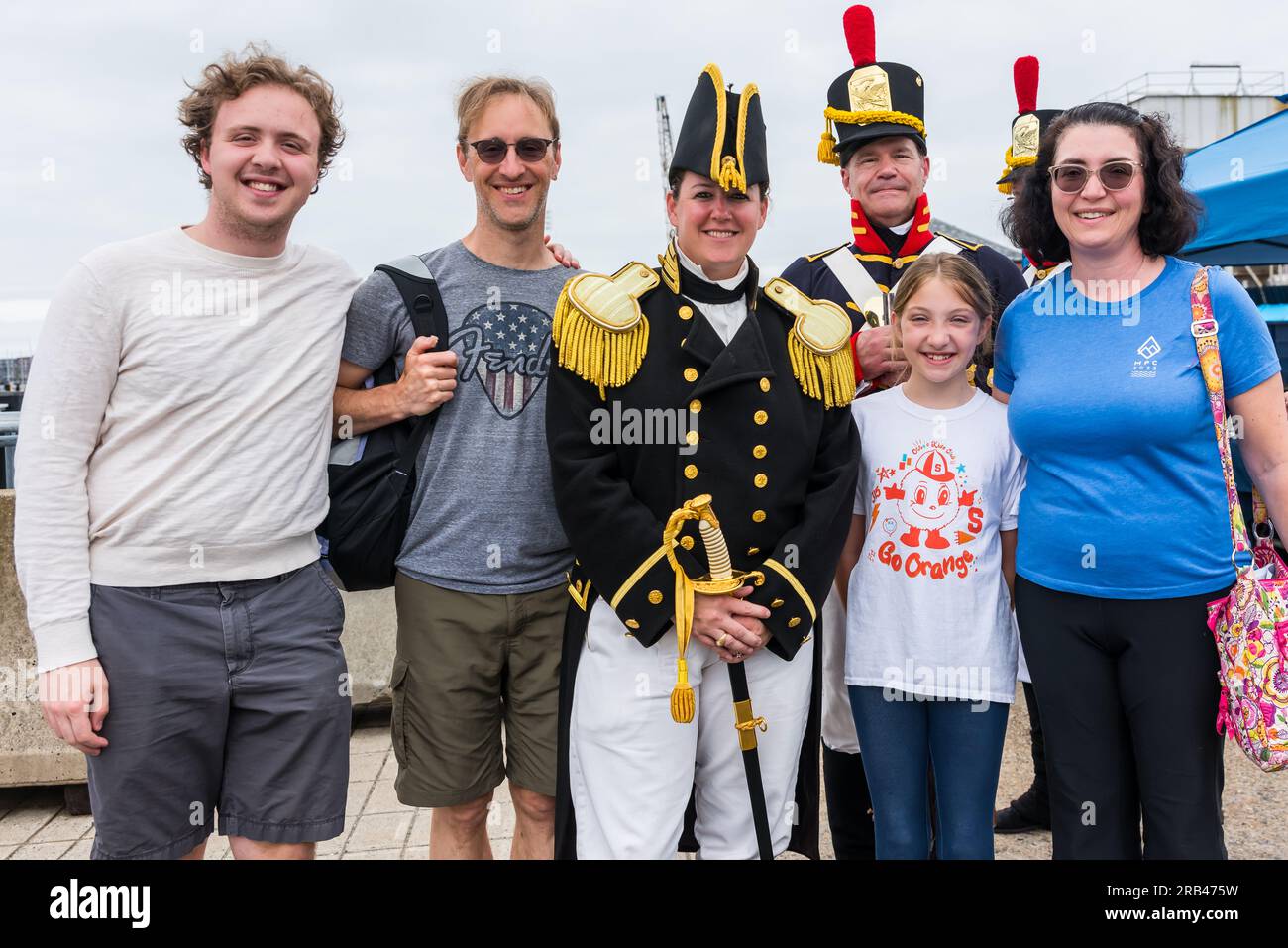 Uss constitution 1812 marine guard hi-res stock photography and images ...