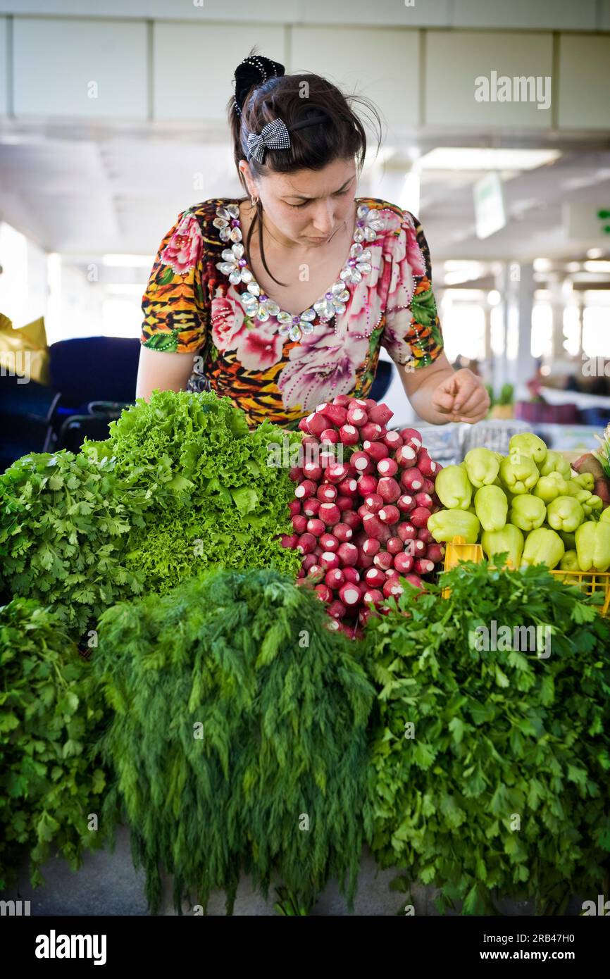 Uzbekistan, Samarkand, Siyob bazaar Stock Photo - Alamy