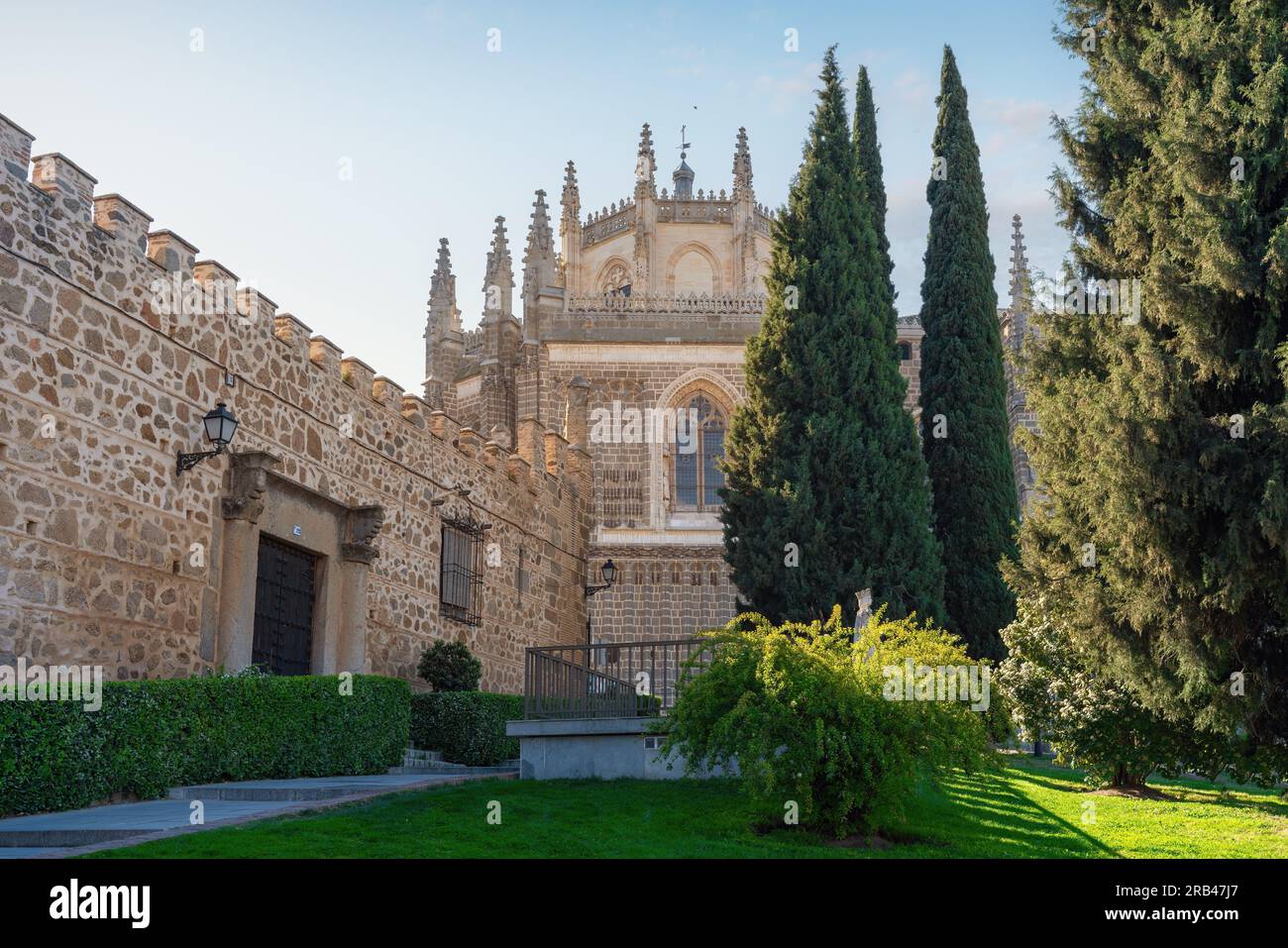 Monastery of San Juan de los Reyes - Toledo, Spain Stock Photo - Alamy