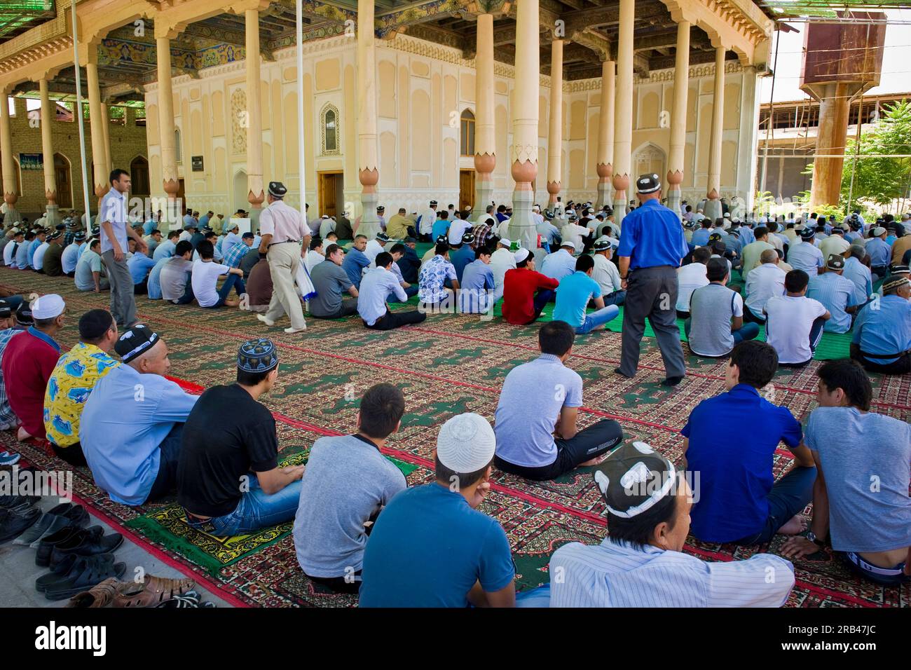 Uzbekistan, Samarkand, old mosque Stock Photo - Alamy