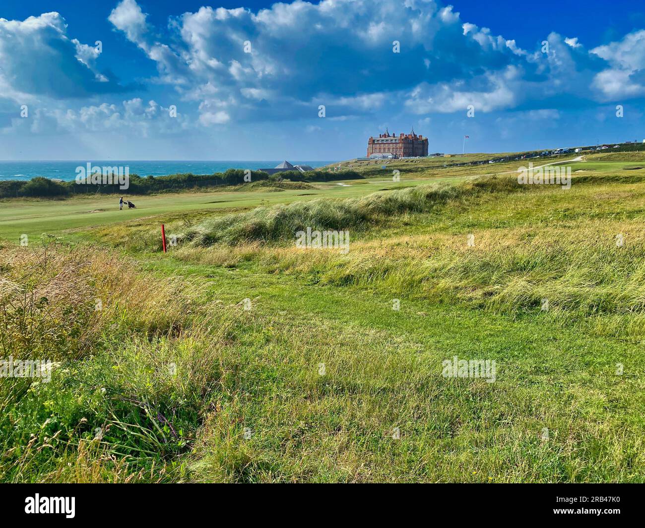 Newquay headland in cornwall hi-res stock photography and images - Alamy