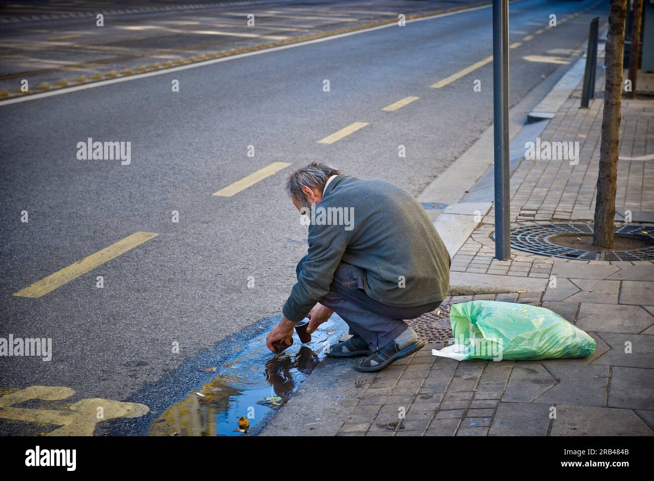 Homeless budapest hi-res stock photography and images - Alamy