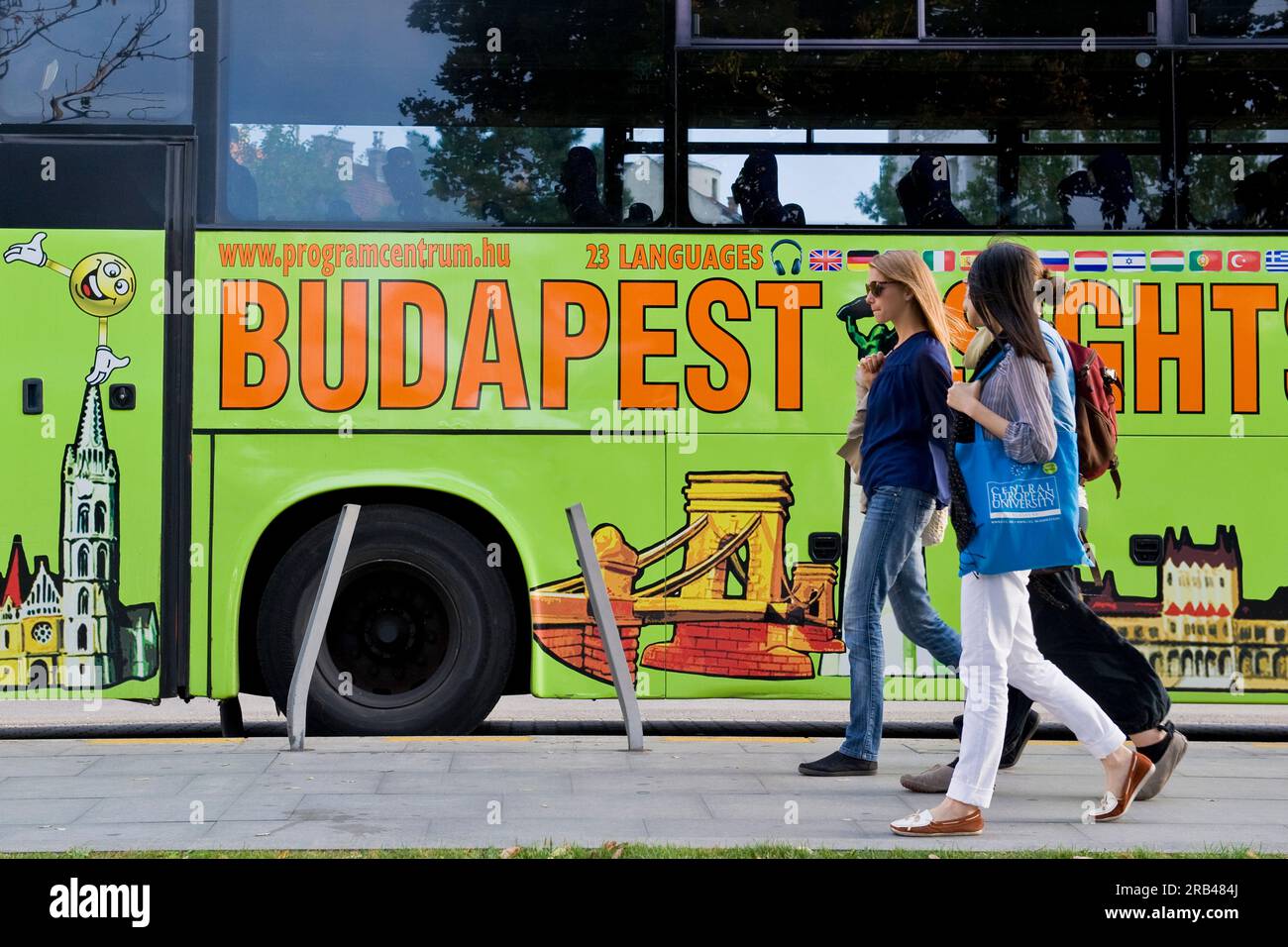 Budapest capital hungary bus hi-res stock photography and images - Alamy