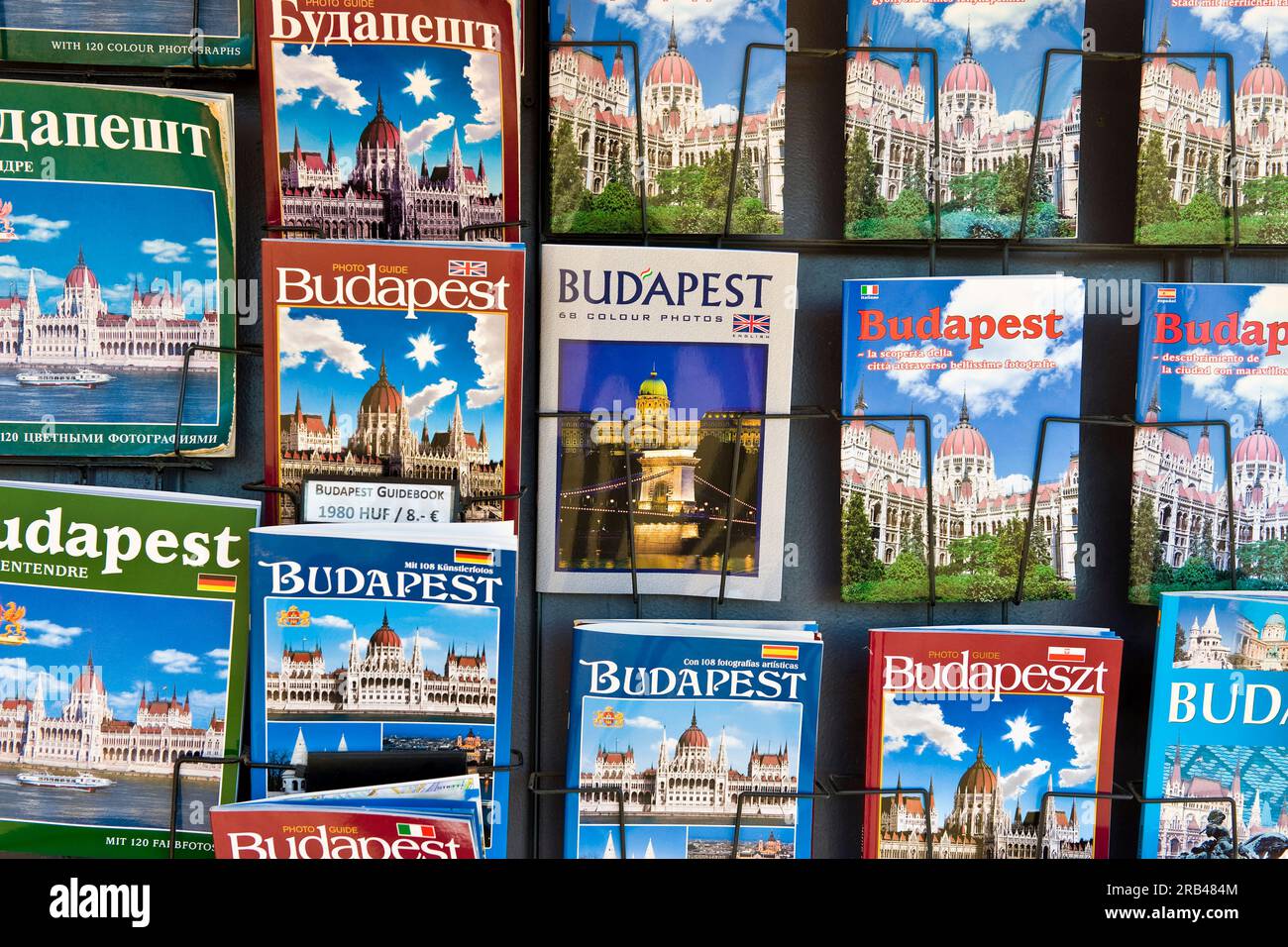 Hungary, Budapest, tourist guide Stock Photo - Alamy