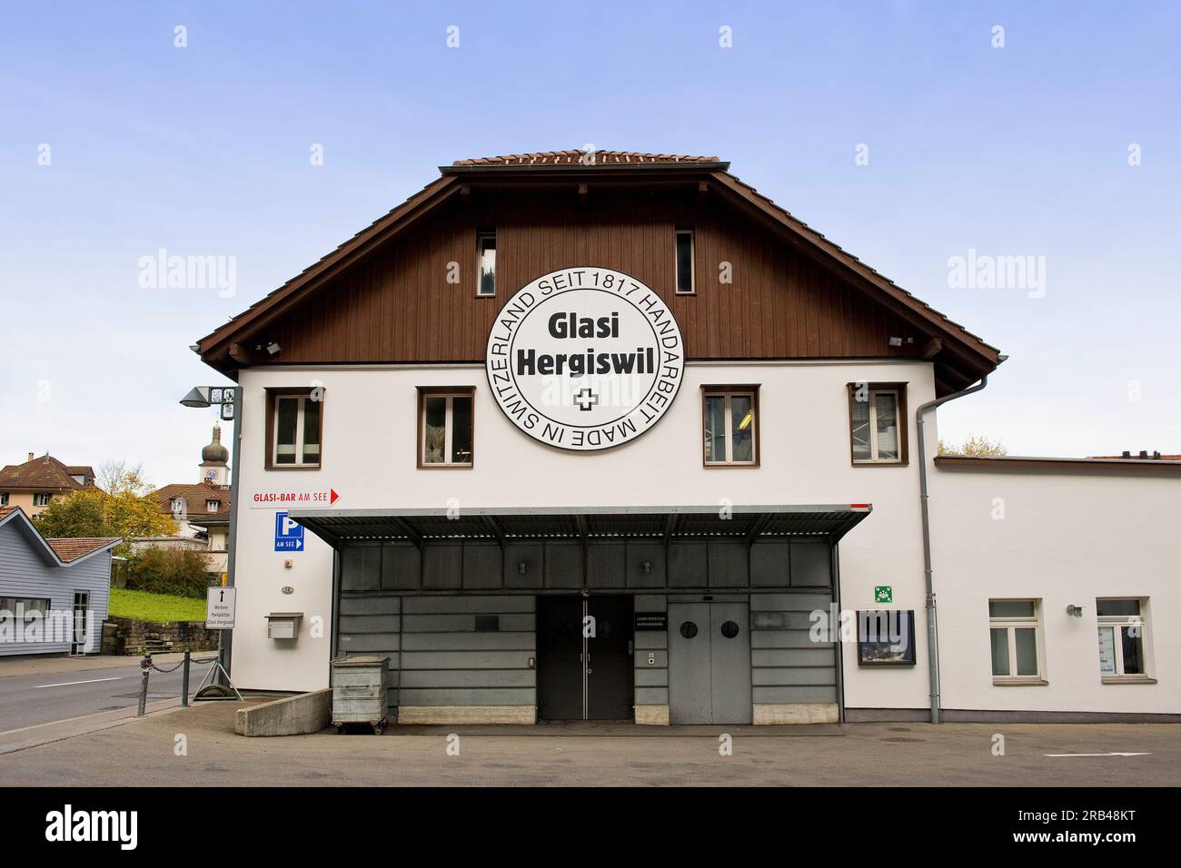 Switzerland, Canton Nidwalden, Hergiswil, Glasi glassware Stock Photo ...