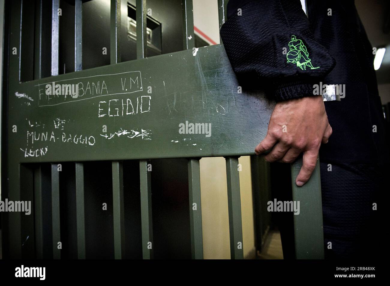 Italy, Bollate prison, daily life in the prison Stock Photo - Alamy