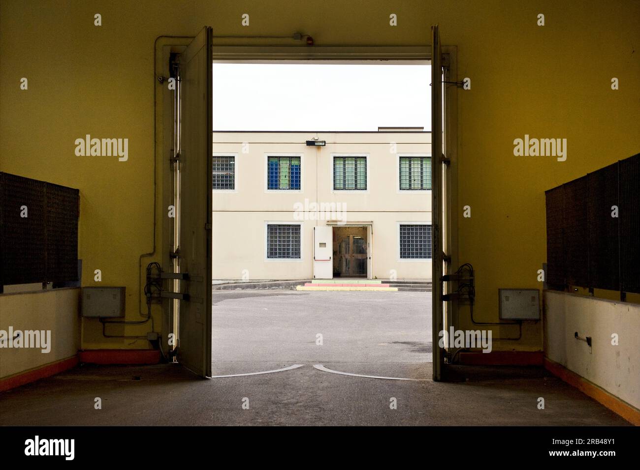 Italy, Bollate prison Stock Photo - Alamy