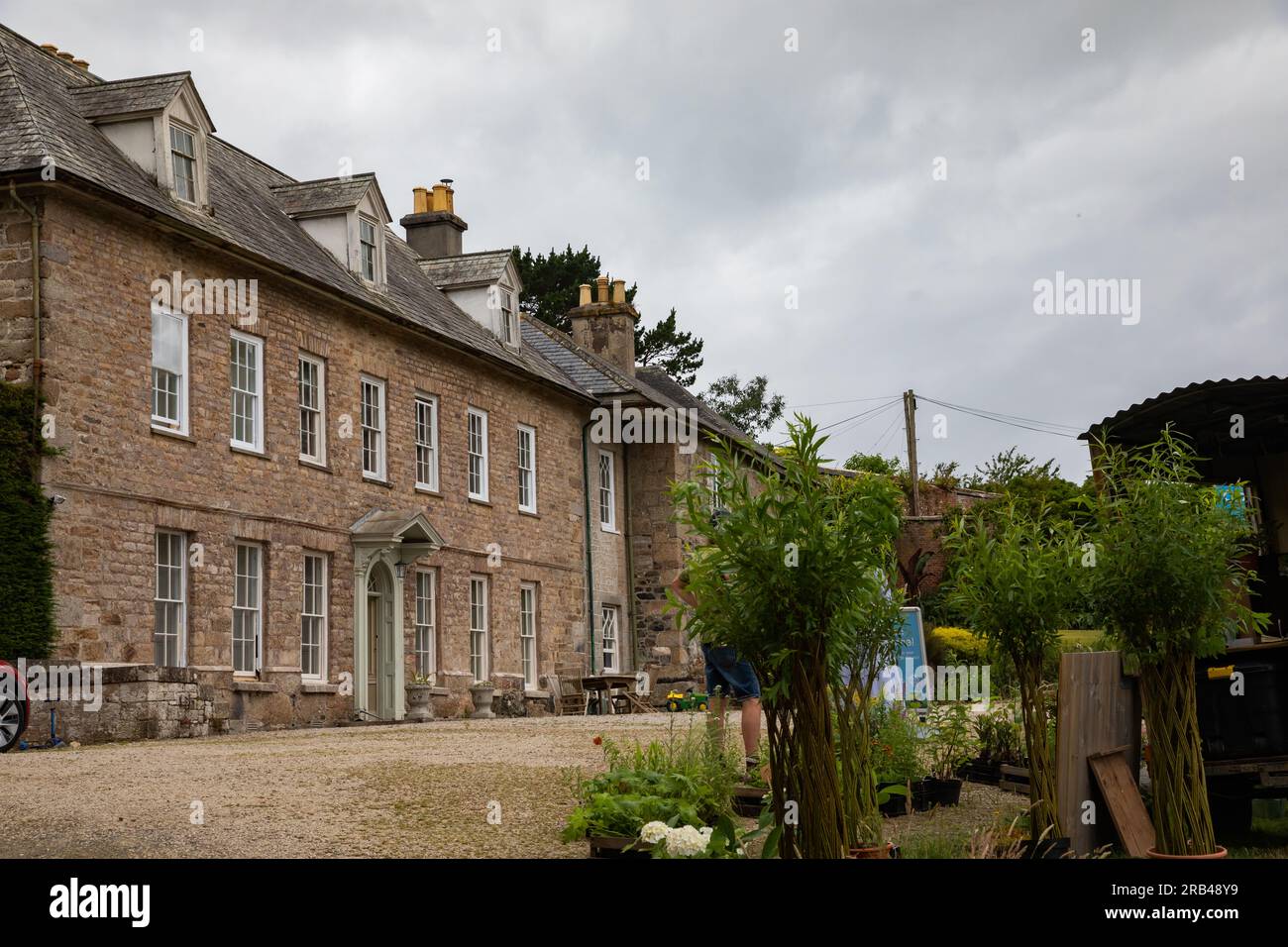 Trereife House is a grade II* listed manor house located west of the ...