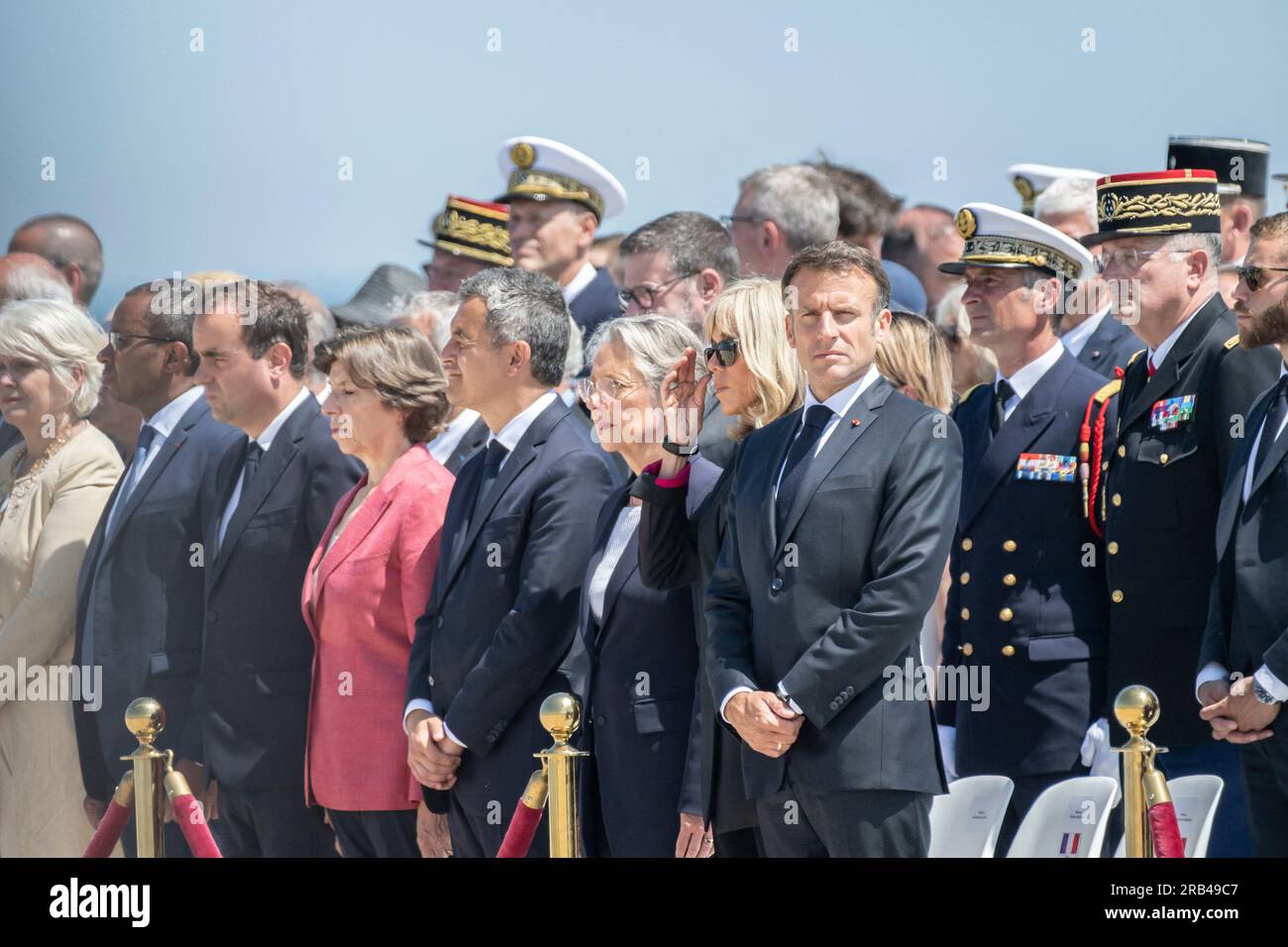 French Education and Youth Minister Pap Ndiaye, French Defence Minister ...