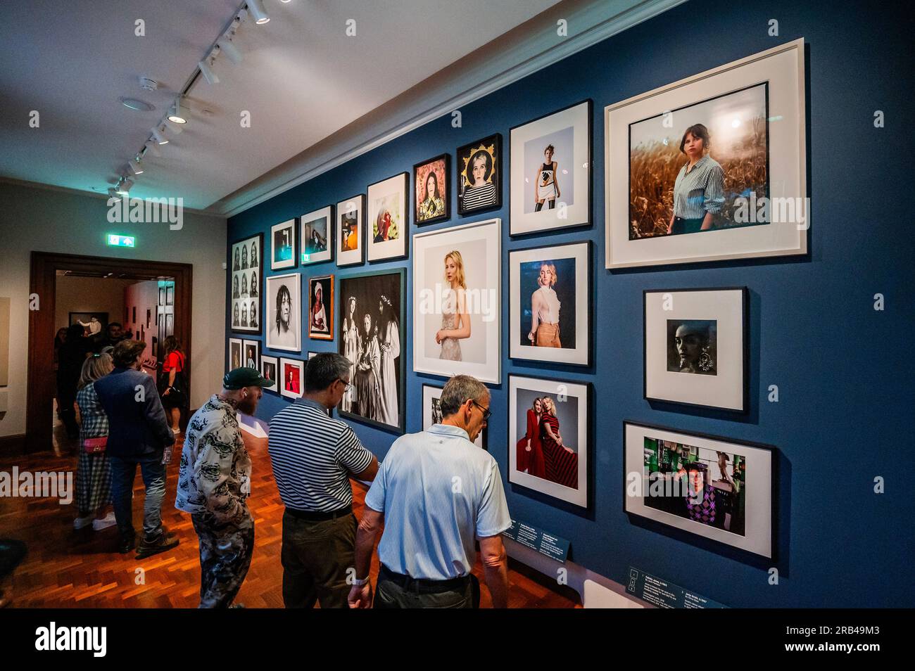 London, UK. 7th July, 2023. A new corridor with a 'Creative Constellation of Contemporary women ...