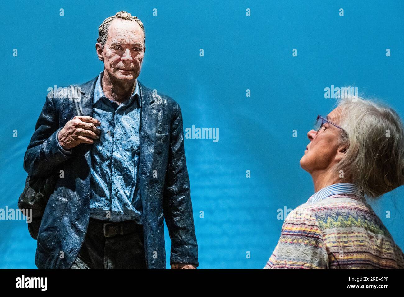 London, UK. 7th July, 2023. Sir Tim Berners-Lee by Sean Henry with ...
