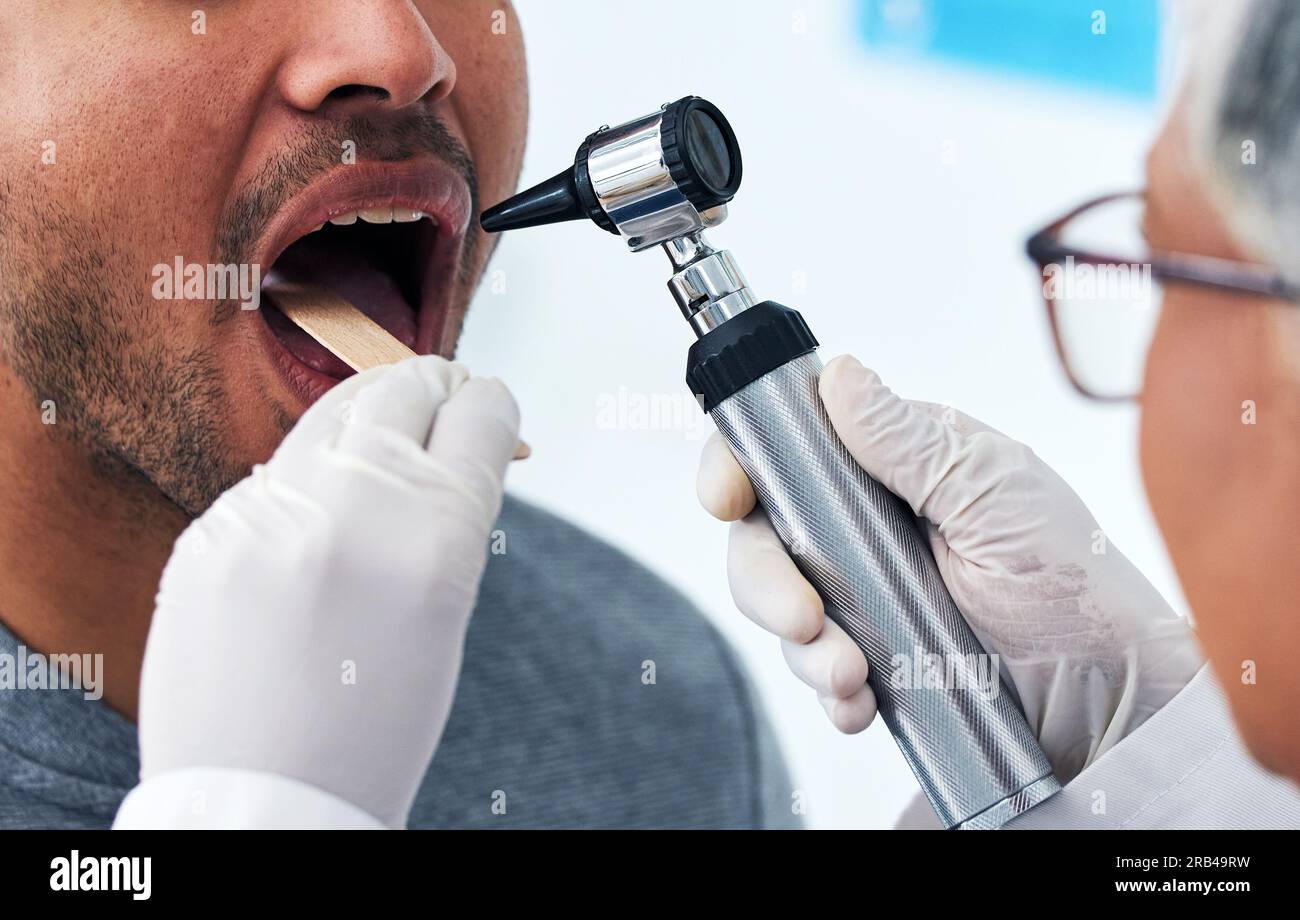Mouth cancer check hi-res stock photography and images - Alamy