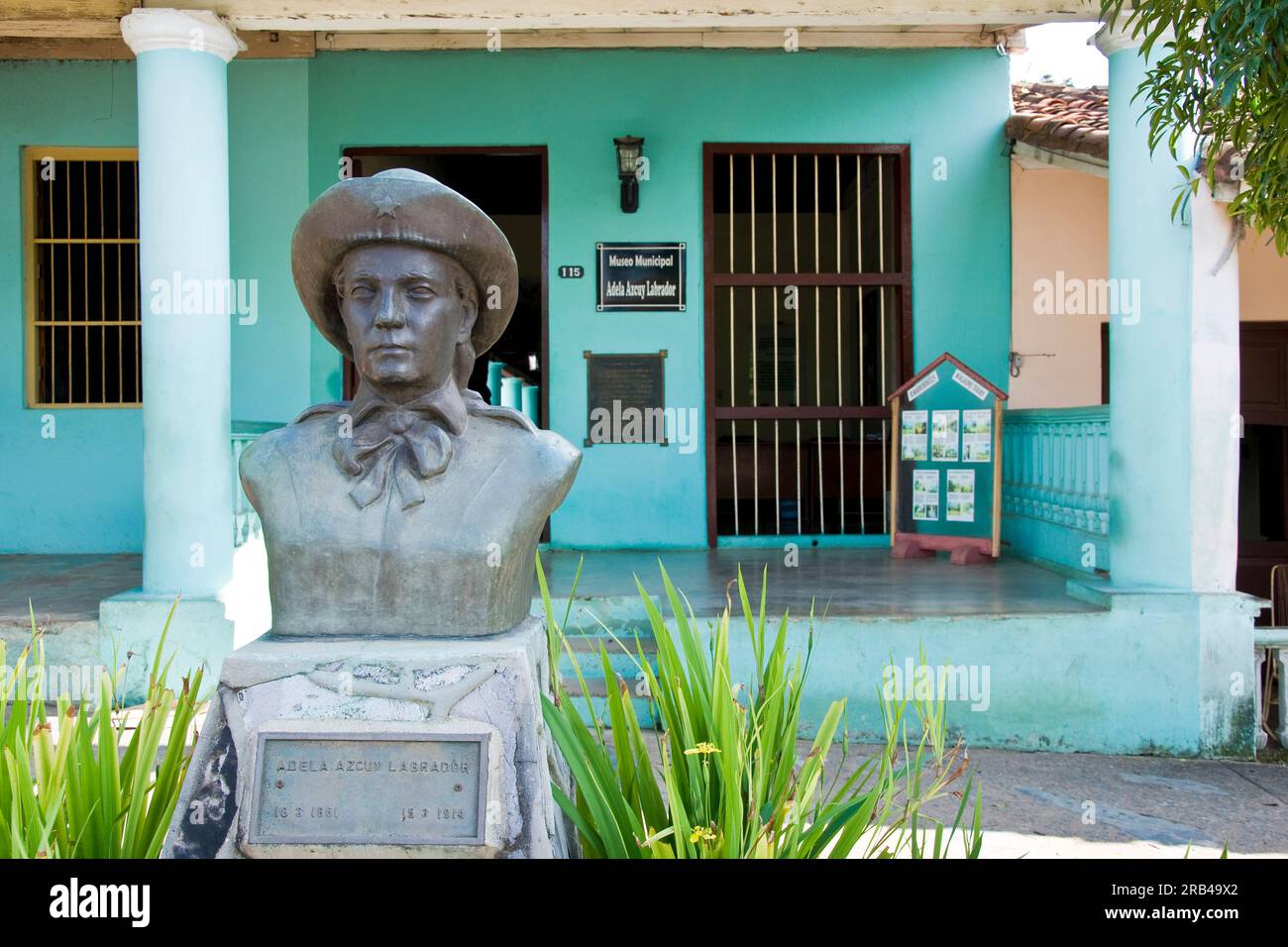 Cuba, Vinales, adela azcuy labrador museum Stock Photo - Alamy