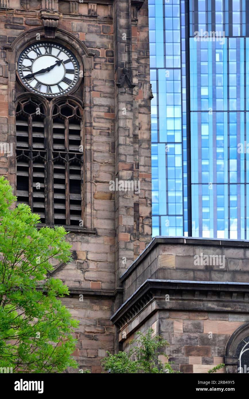 St.Ann's church Manchester city centre Stock Photo - Alamy