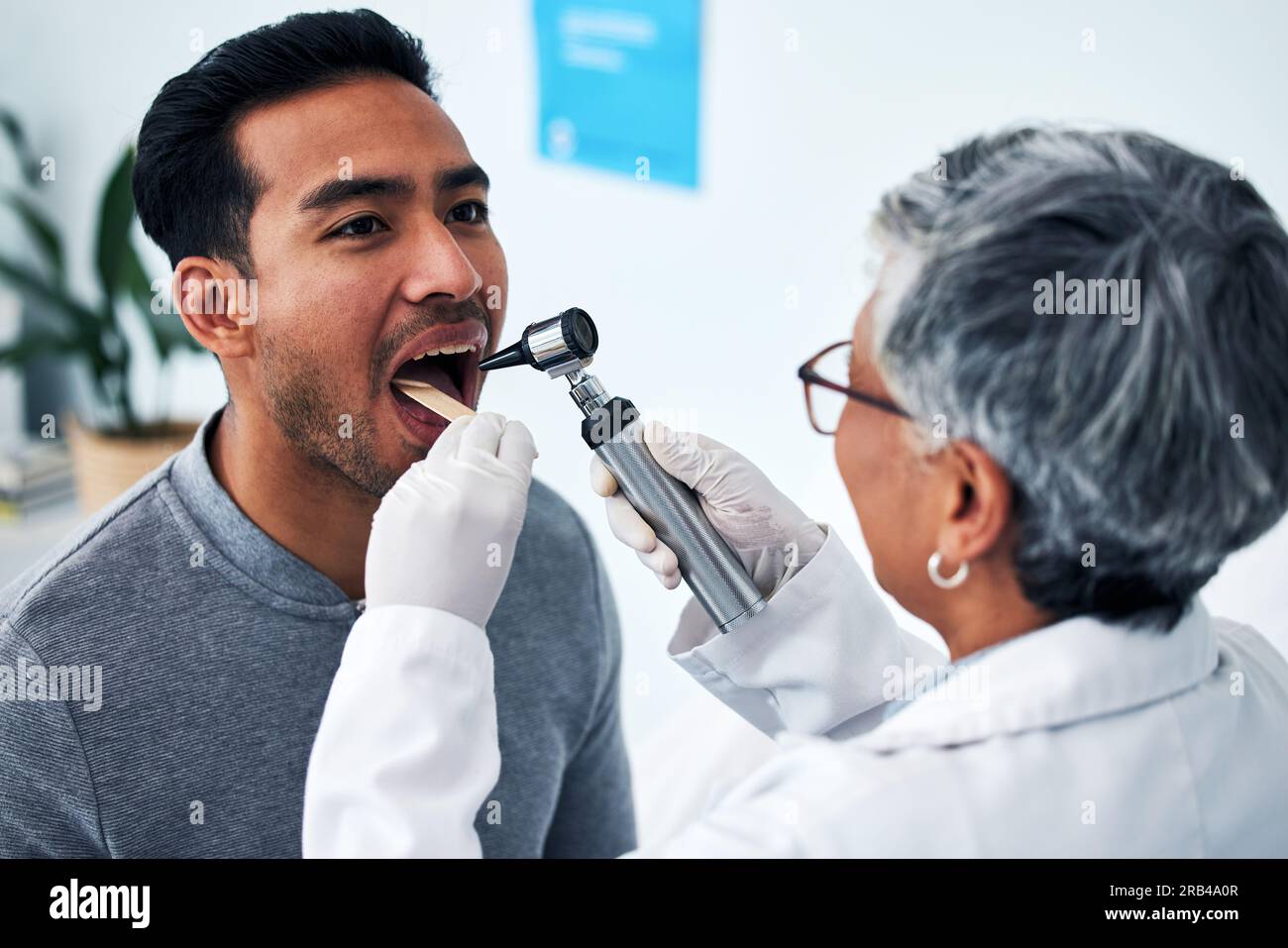 Mouth cancer check hi-res stock photography and images - Alamy