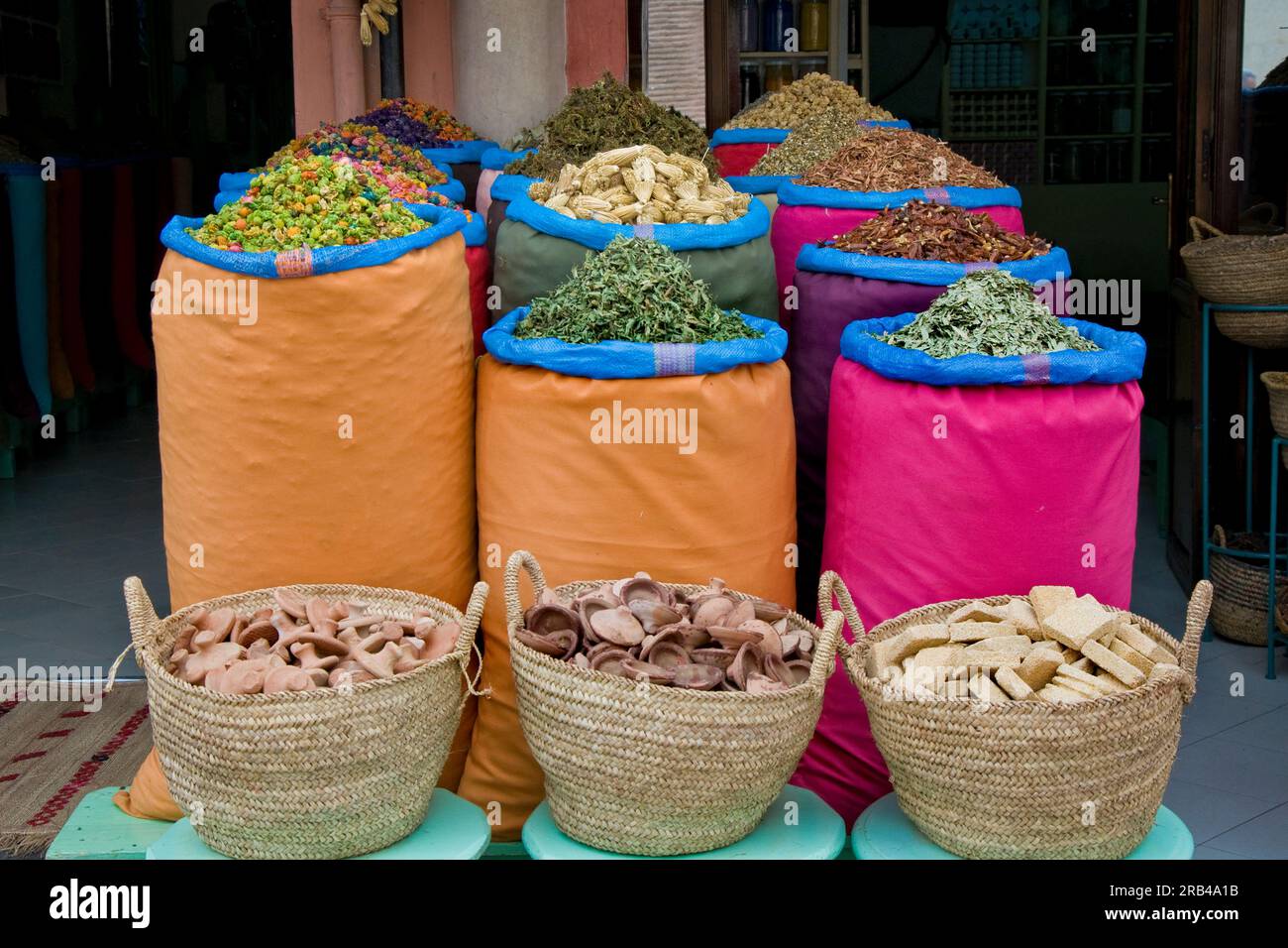 Marrakech spices hi-res stock photography and images - Alamy
