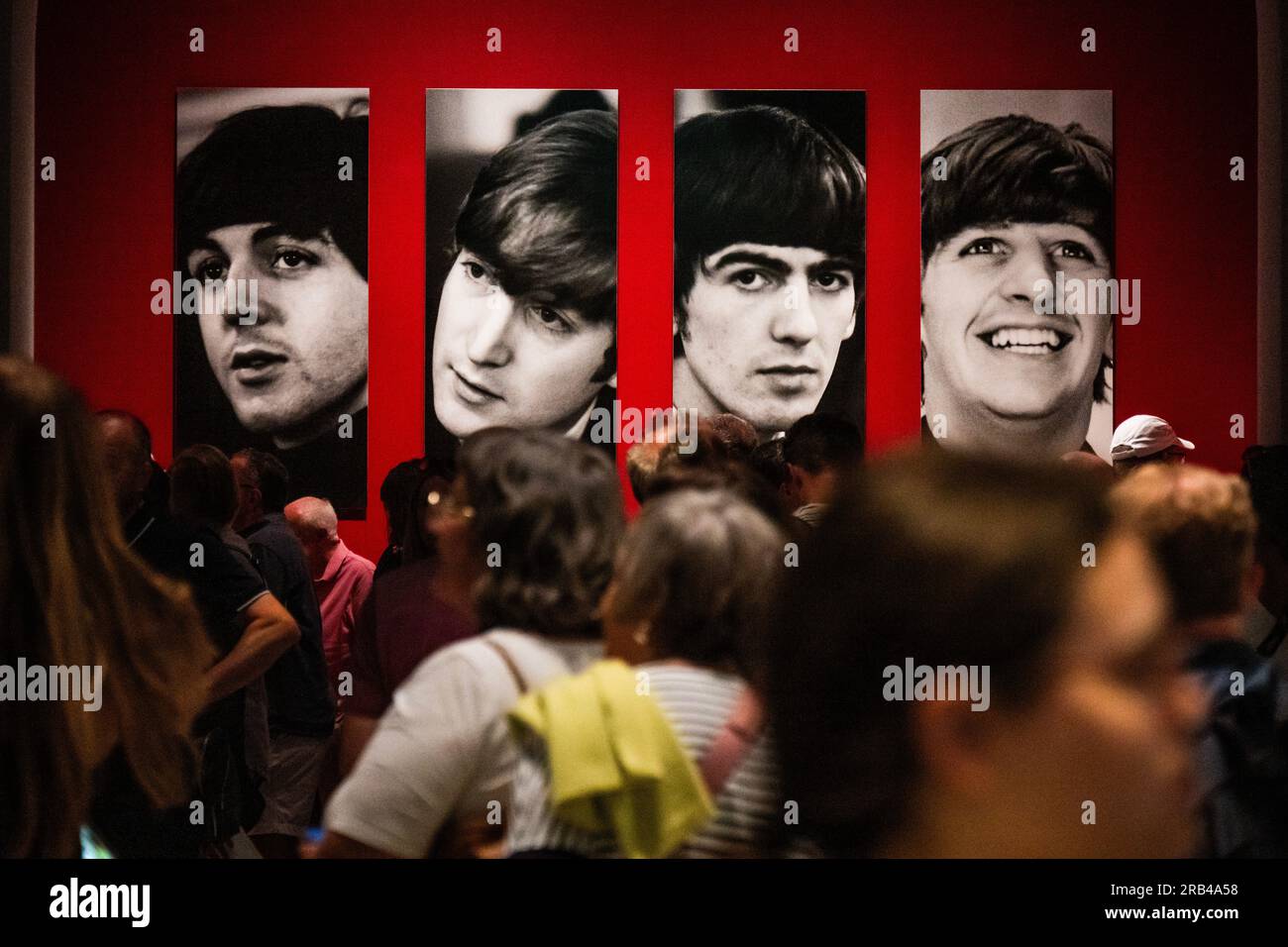 London, UK. 7th July, 2023. The new Paul McCartney photo exhibition of ...