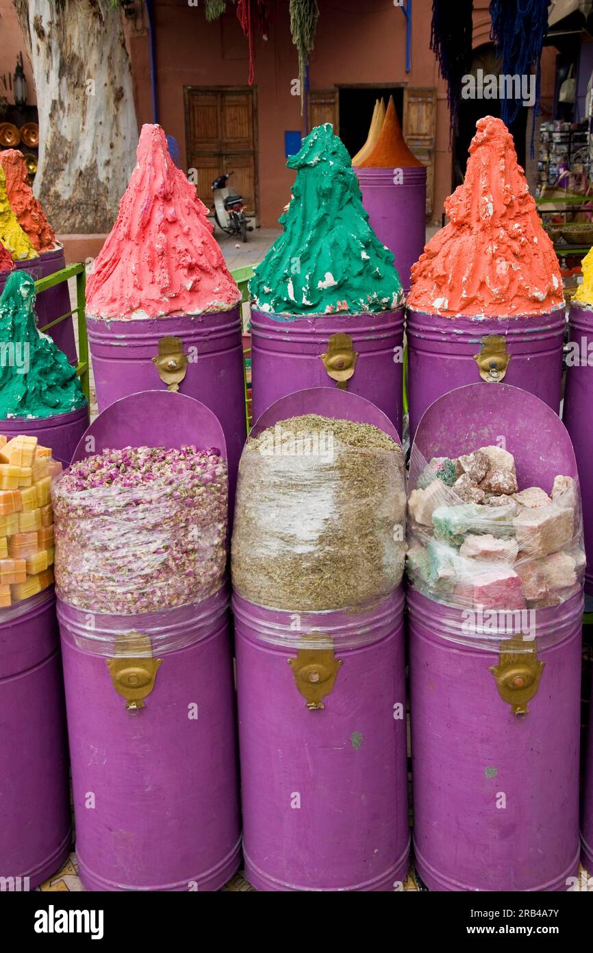 Colours of morocco marrakech hi-res stock photography and images - Alamy