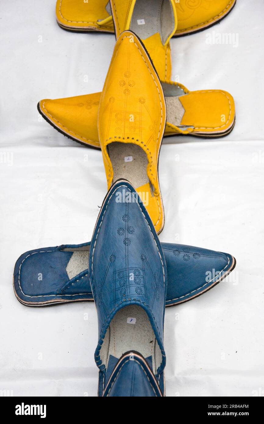 Moroccan shoes hi-res stock photography and images - Alamy