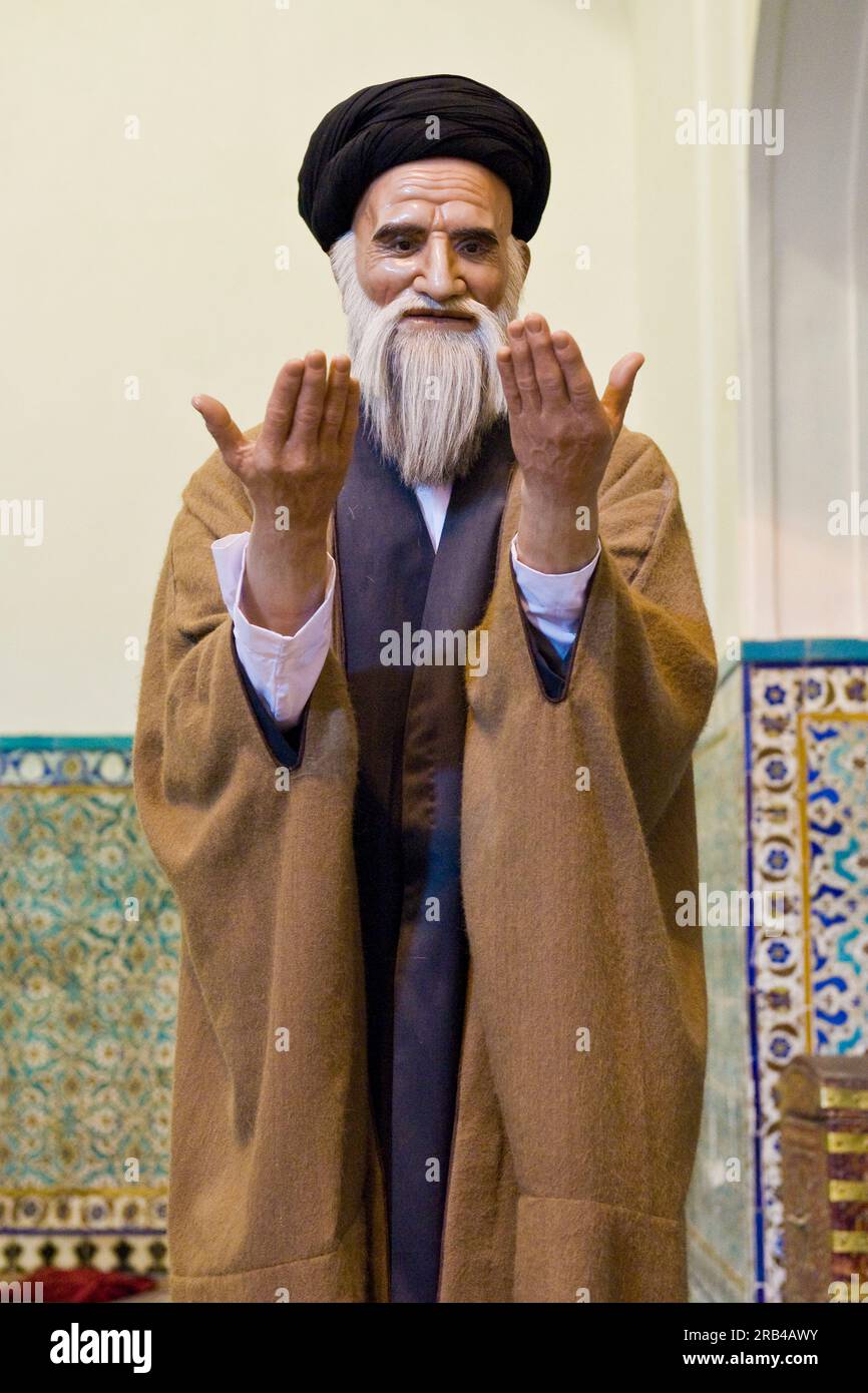 Iran, Kerman, traditional statue Stock Photo - Alamy