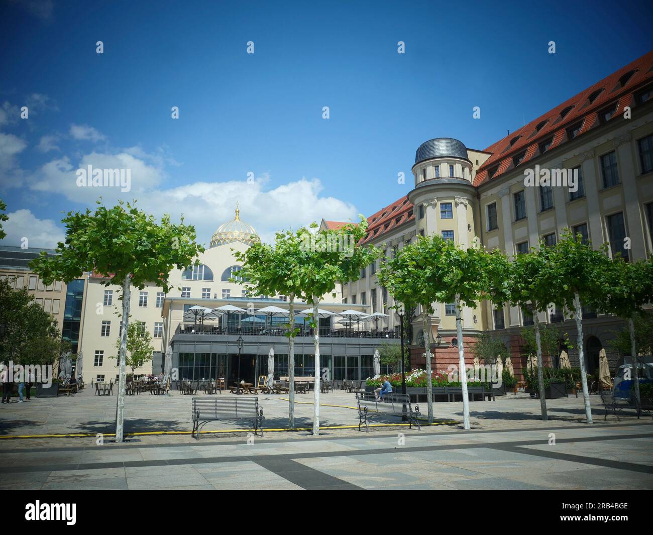 Berlin, Germany. 02nd July, 2023. Inner courtyard of the former main ...