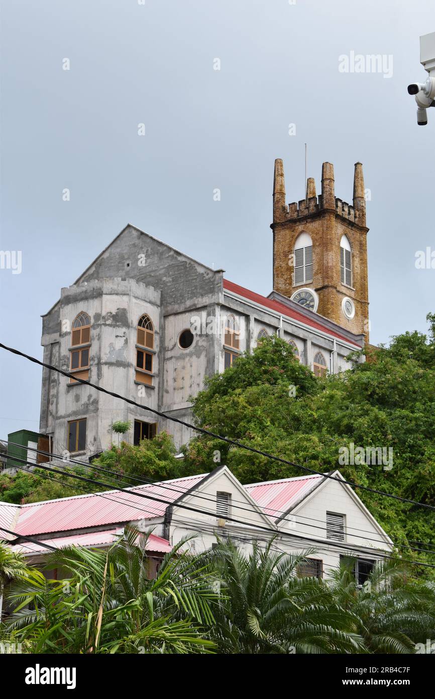 The St. Andrew's Presbyterian Church or Scot Kirk which was opened in ...