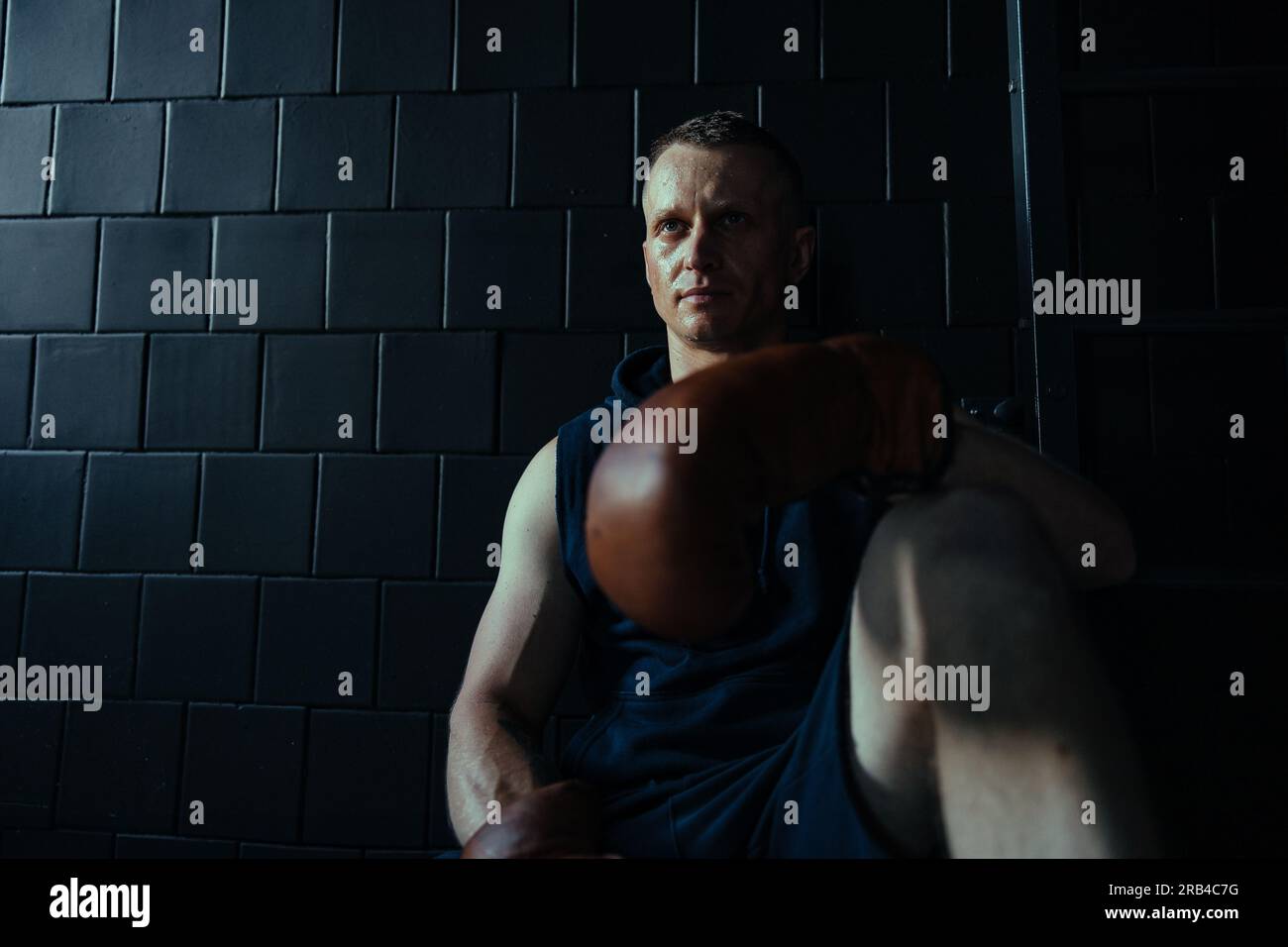 Tired boxer hi-res stock photography and images - Alamy