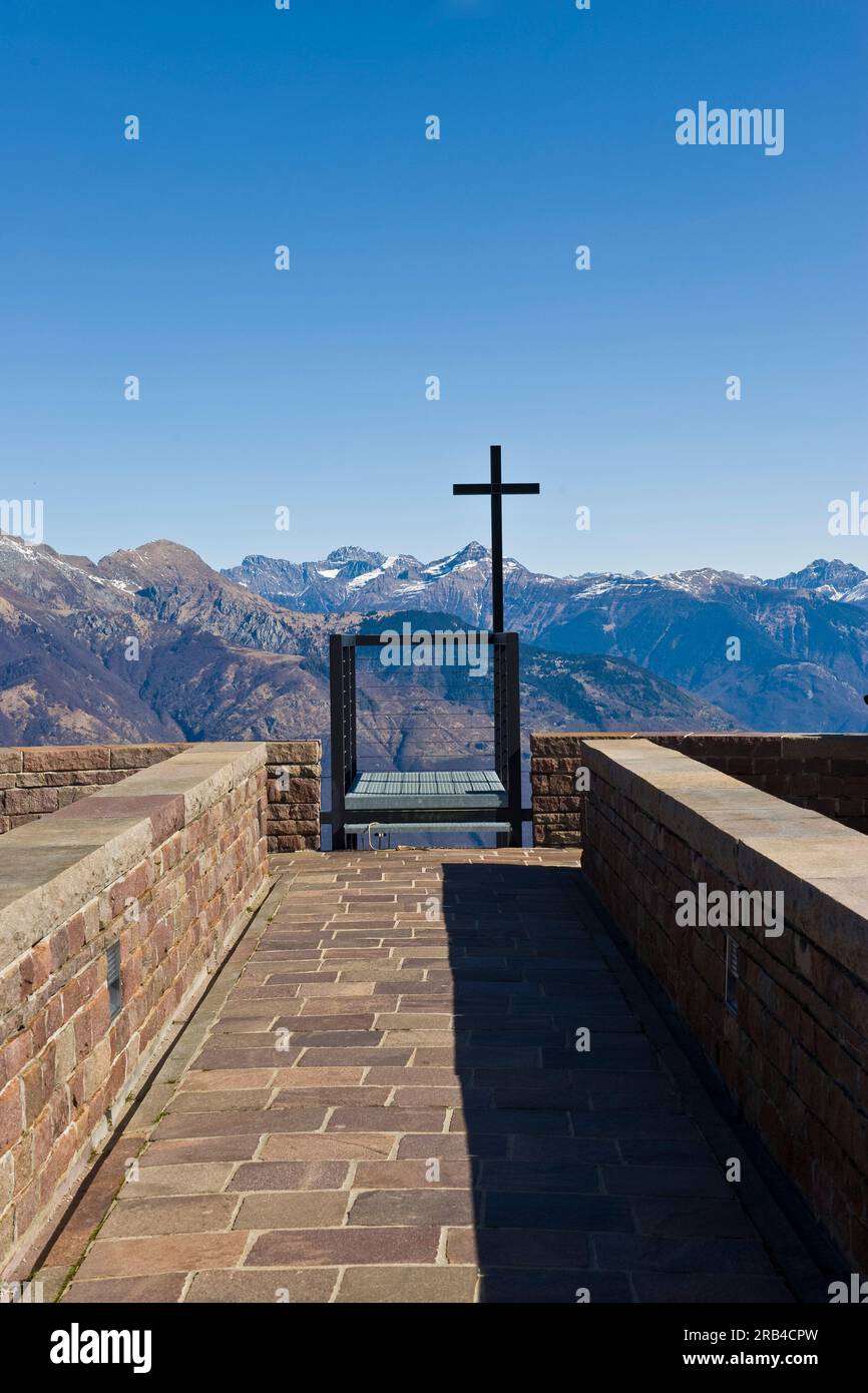 Architecture mario botta monte church hi-res stock photography and ...