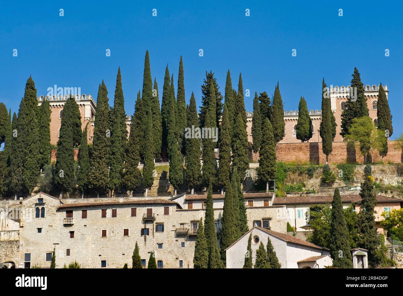 Castle san pietro verona hi-res stock photography and images - Alamy