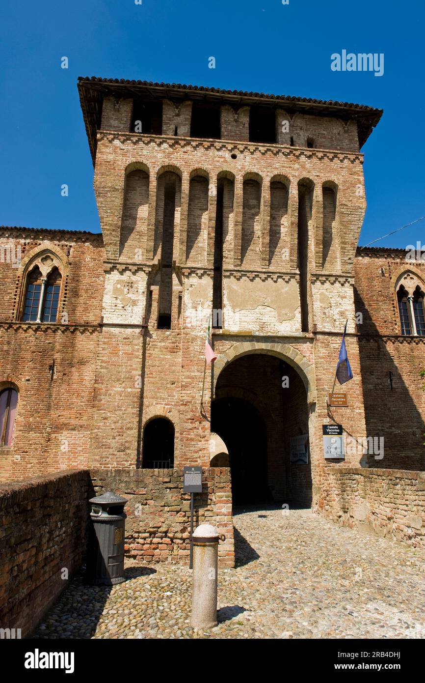 Visconteo castle hi-res stock photography and images - Alamy