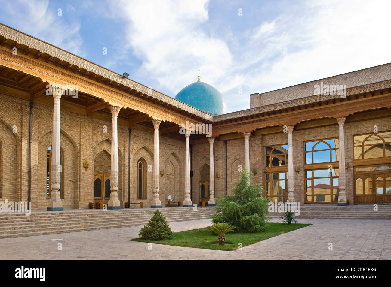 Uzbekistan, Tashkent, Khazret Imam complex Stock Photo - Alamy