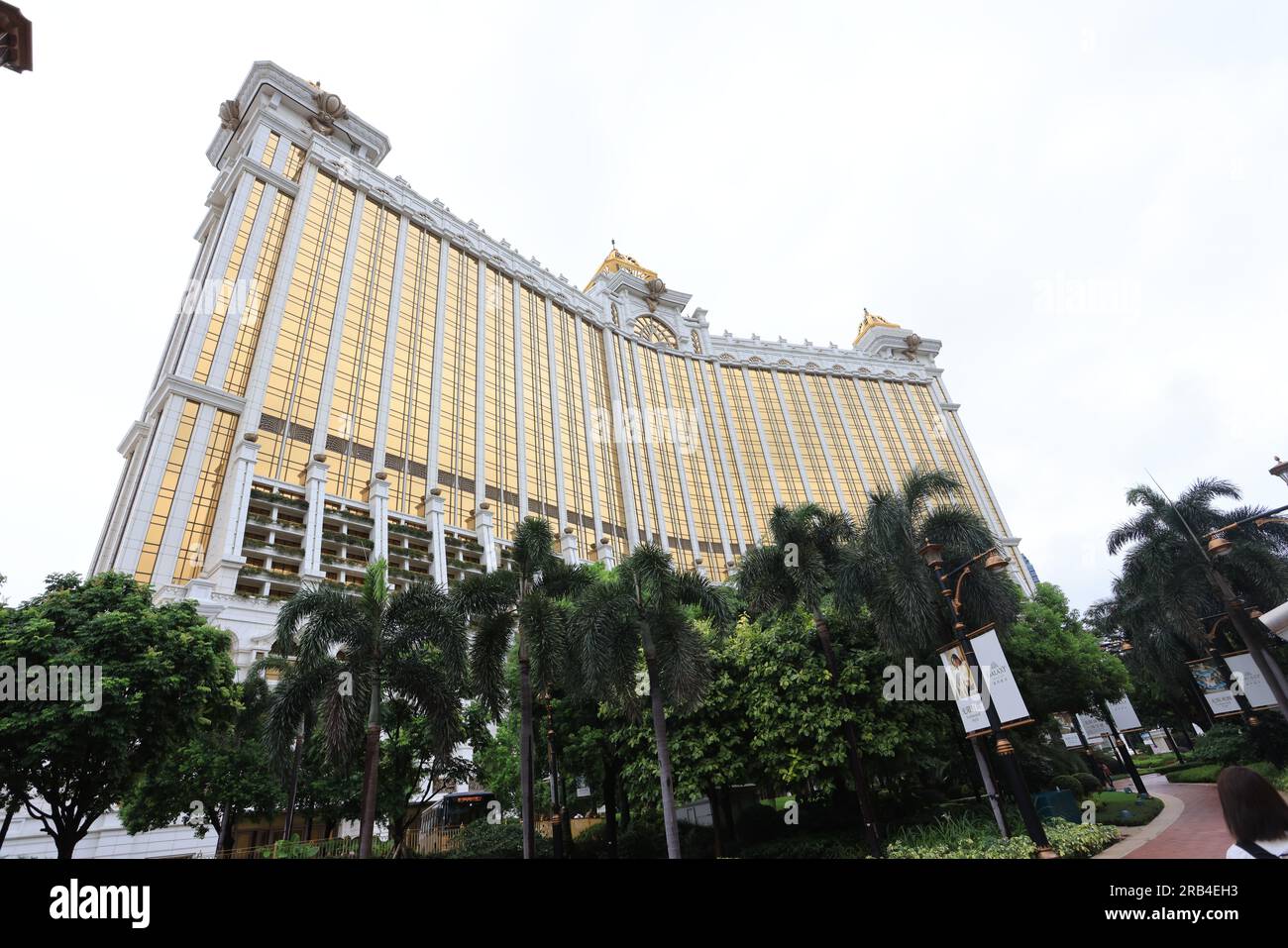 Macau, China July 2 2023: east gate of Galaxy Macau in Cotai strip ...